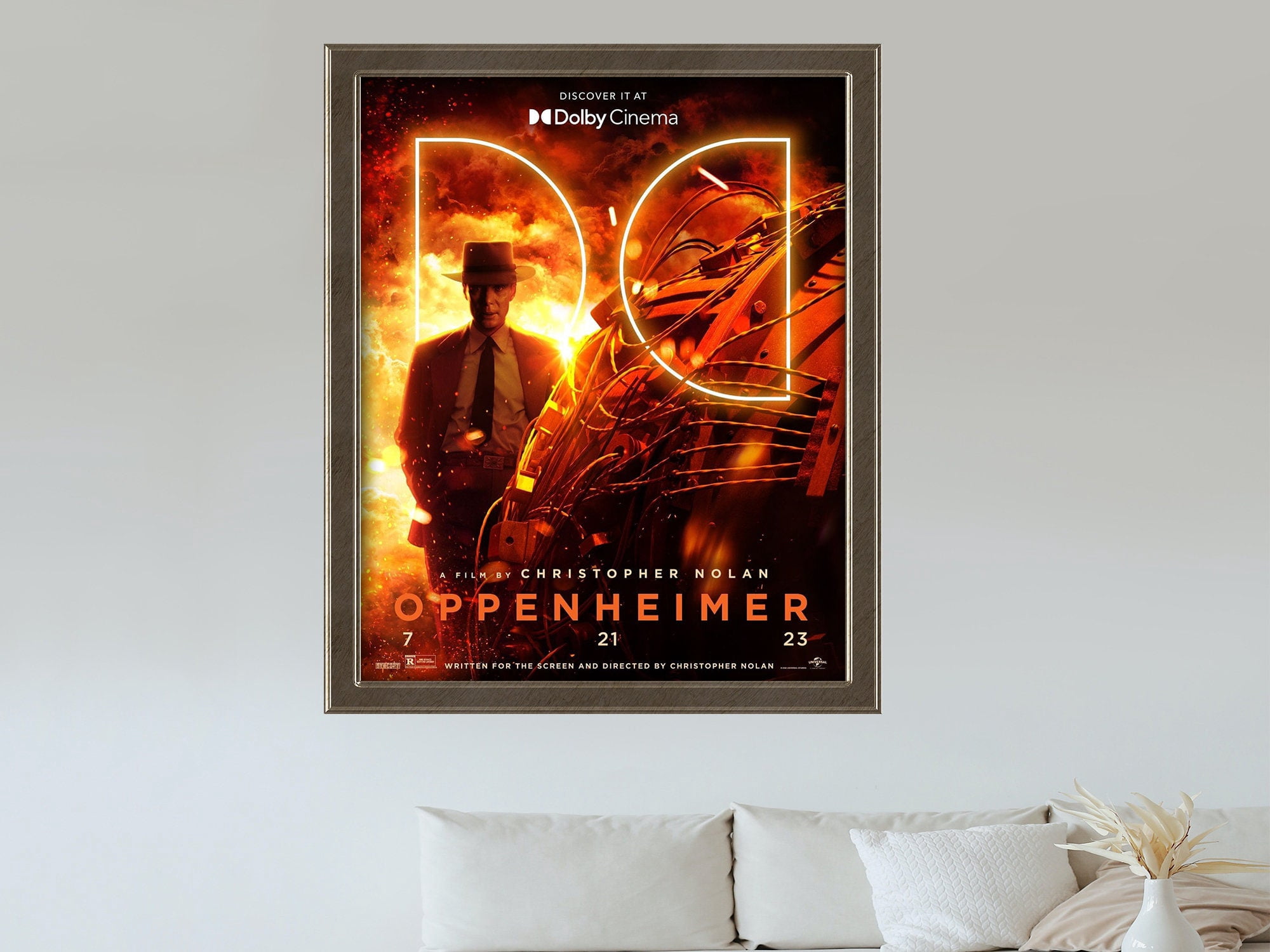 POSTER Oppenheimer - Vintage Movie Poster - Limited Edition Collectible ...