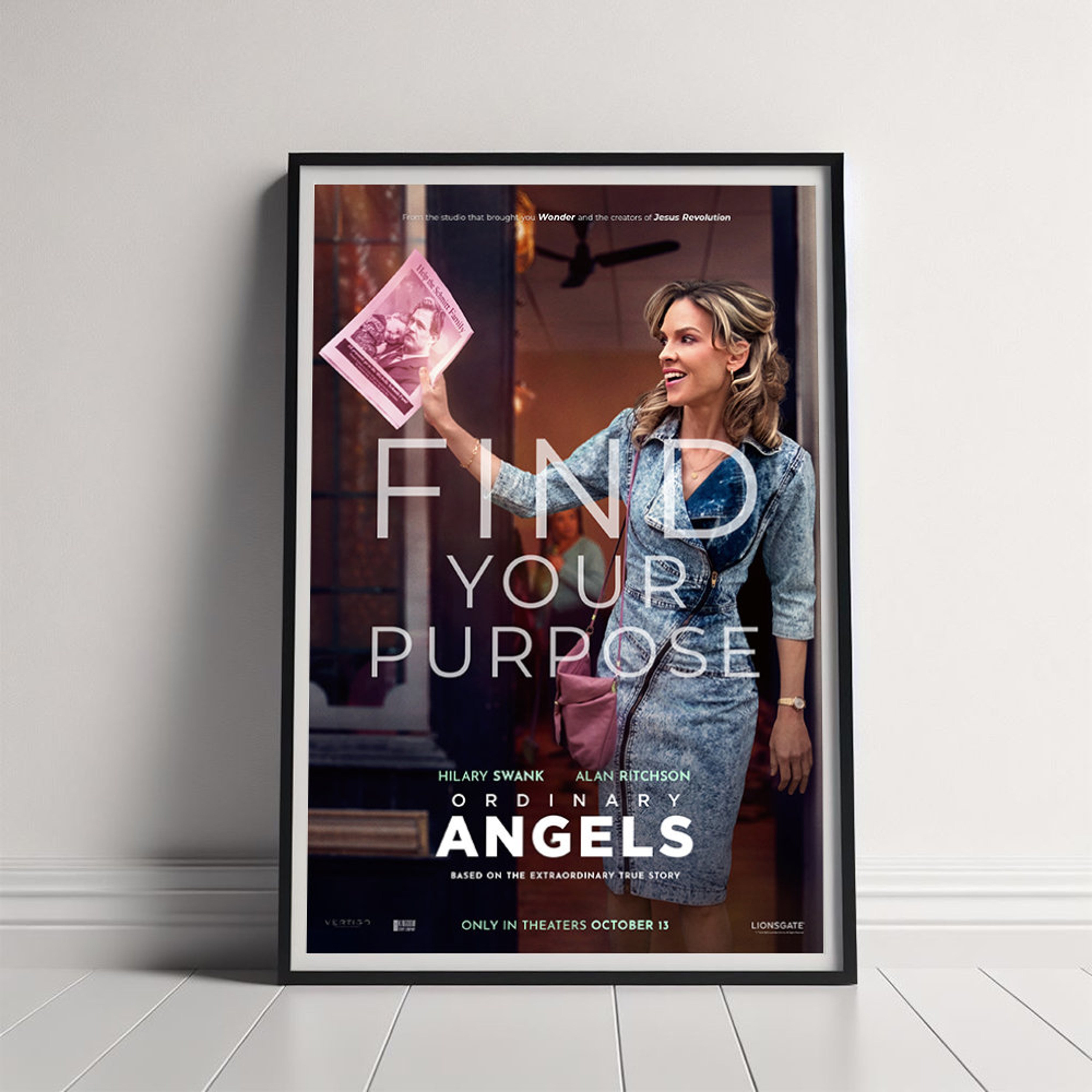 POSTER Ordinary Angels Movie Poster, Poster Printing, Classic Movie ...
