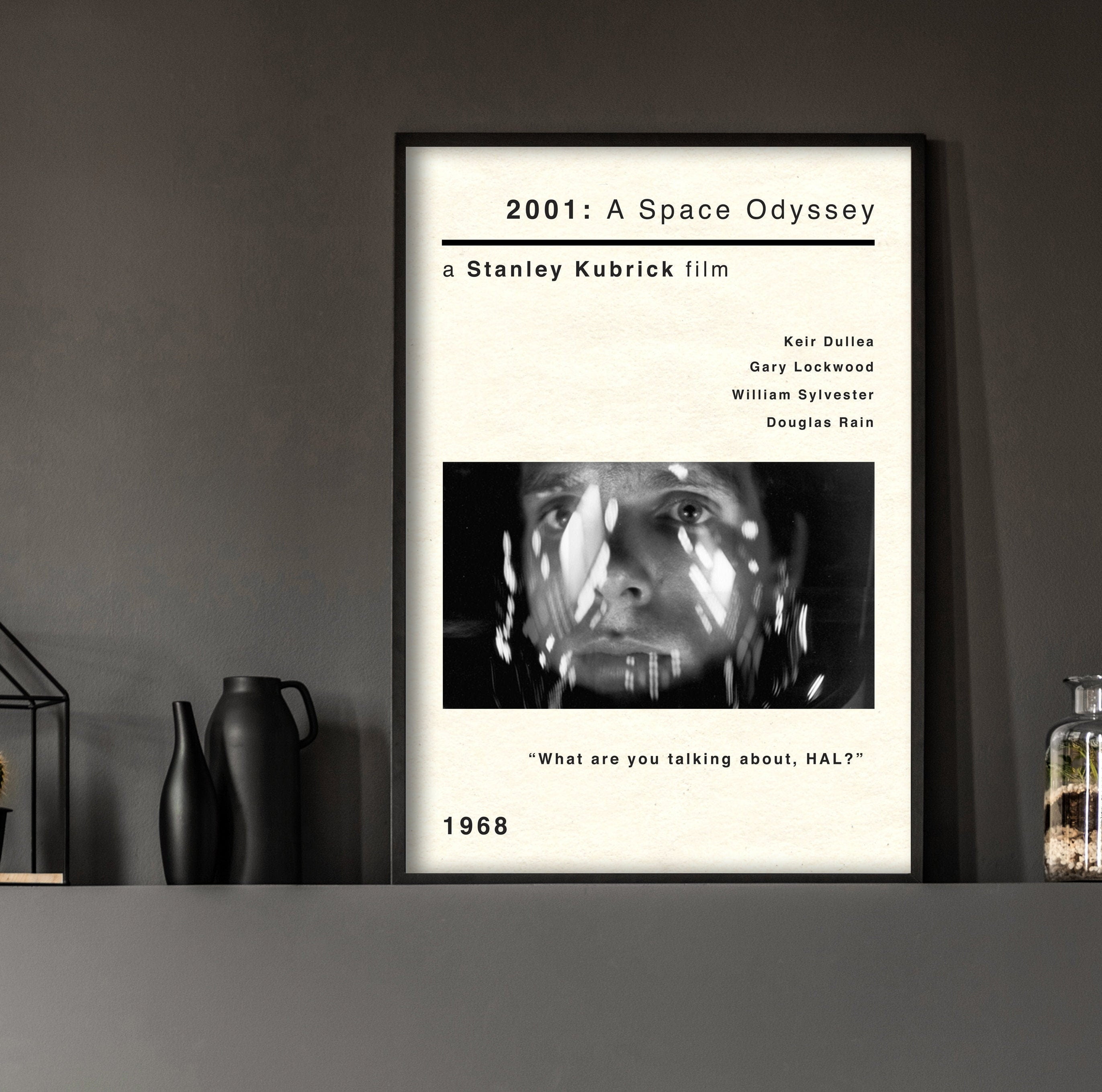 POSTER Original Vintage Style 2001: A Space Odyssey Movie Poster | Film ...