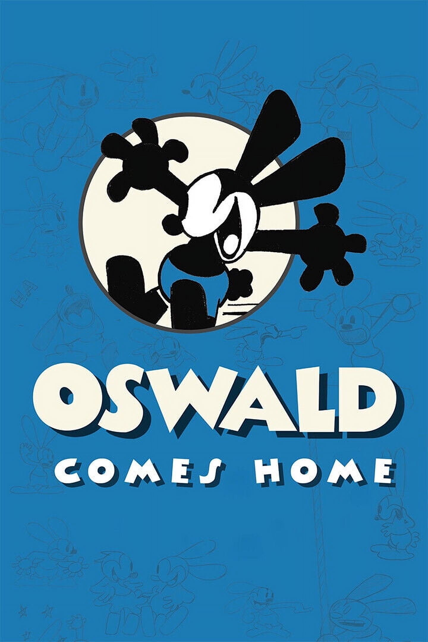 POSTER Oswald The Lucky Rabbit Cartoon Movie Wall Art Home Decor ...