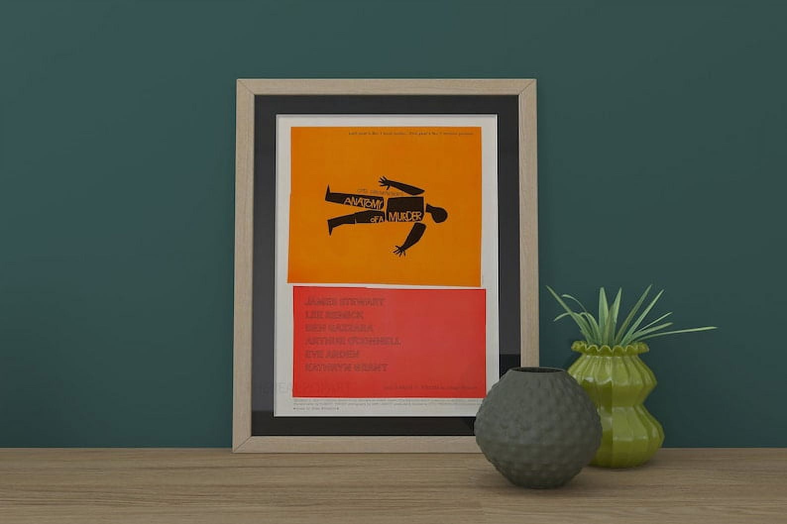 POSTER Otto Premingers Anatomy Of Murder Poster , Vintage Movie Poster ...