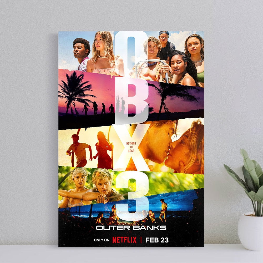 POSTER Outer Banks Movie Poster, Outer Banks Film Print, Wall Art Film ...