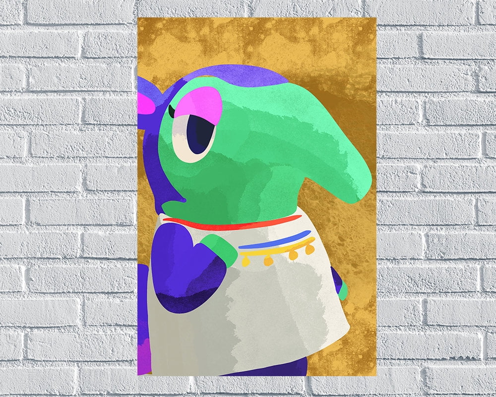 POSTER PANGO Animal Crossing New Horizons Harv's Island Villager Poster ...
