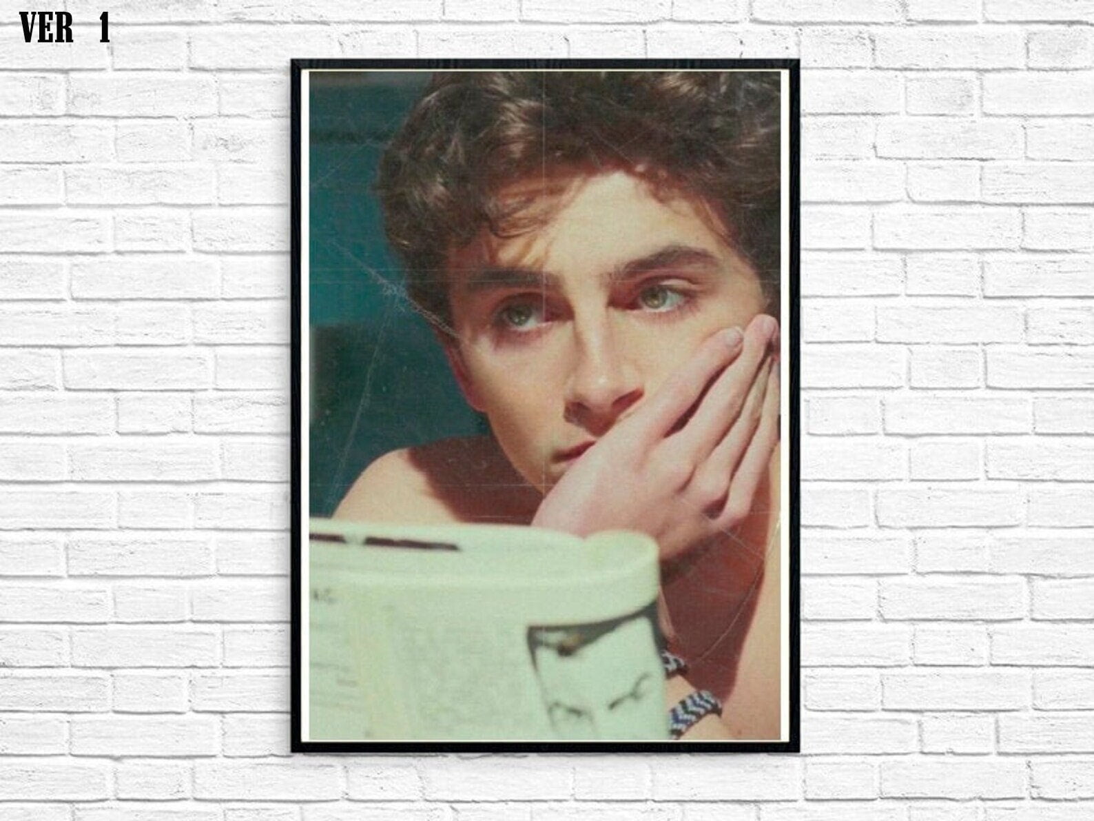 POSTER POSTER 124 - TimothÃ©e Chalamet-UNFRAMED - Walmart.com
