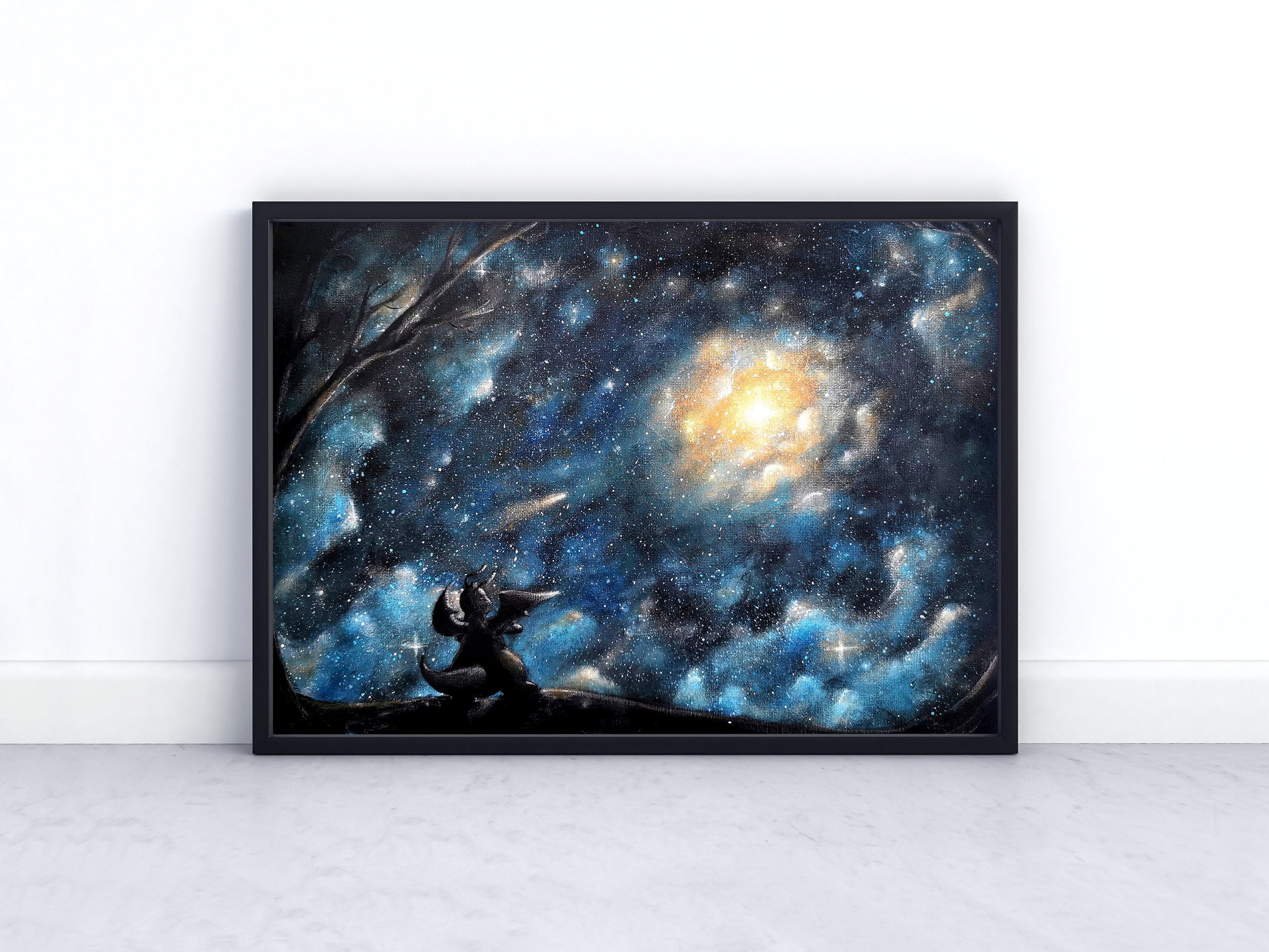 POSTER POSTER of Dragonite universe - Pokemon print - art work ...