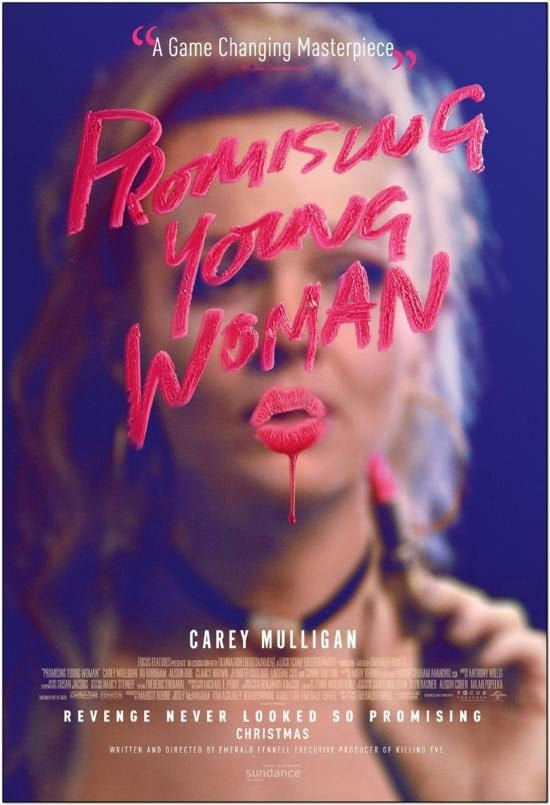 POSTER PROMISING YOUNG WOMAN - 2020 - original Movie Poster - Blue ...
