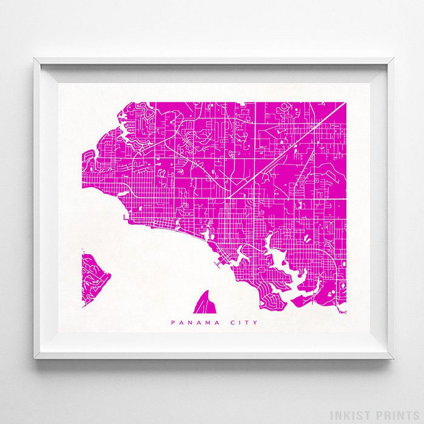 POSTER Panama City Print, Florida Print, Panama City Poster, Florida ...