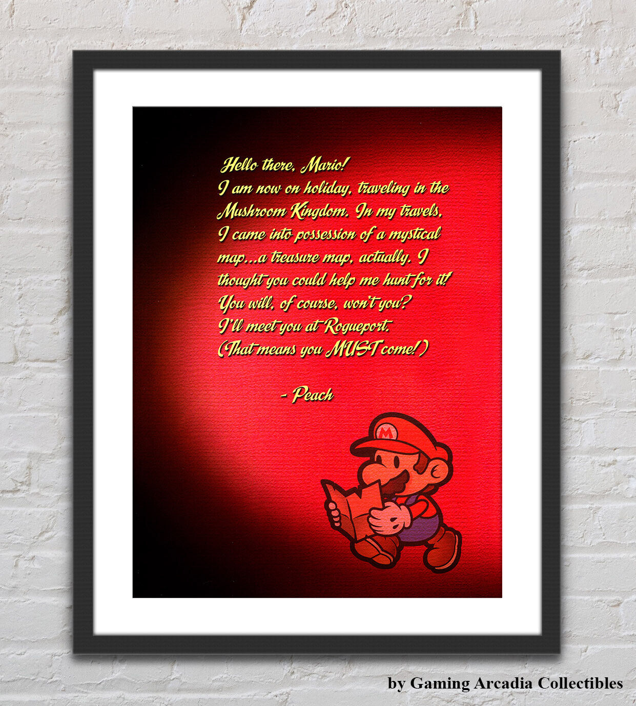 POSTER Paper Mario The Thousand-Year Door GameCube Poster-8x12-UNFRAMED ...