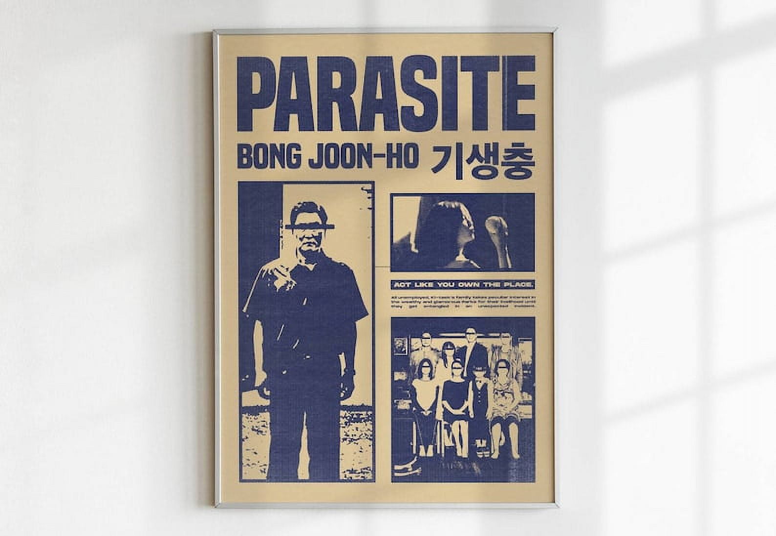 POSTER Parasite / Bong Joon-ho / Minimalist Movie Poster Print / Mid Century / Posters / Gift ...
