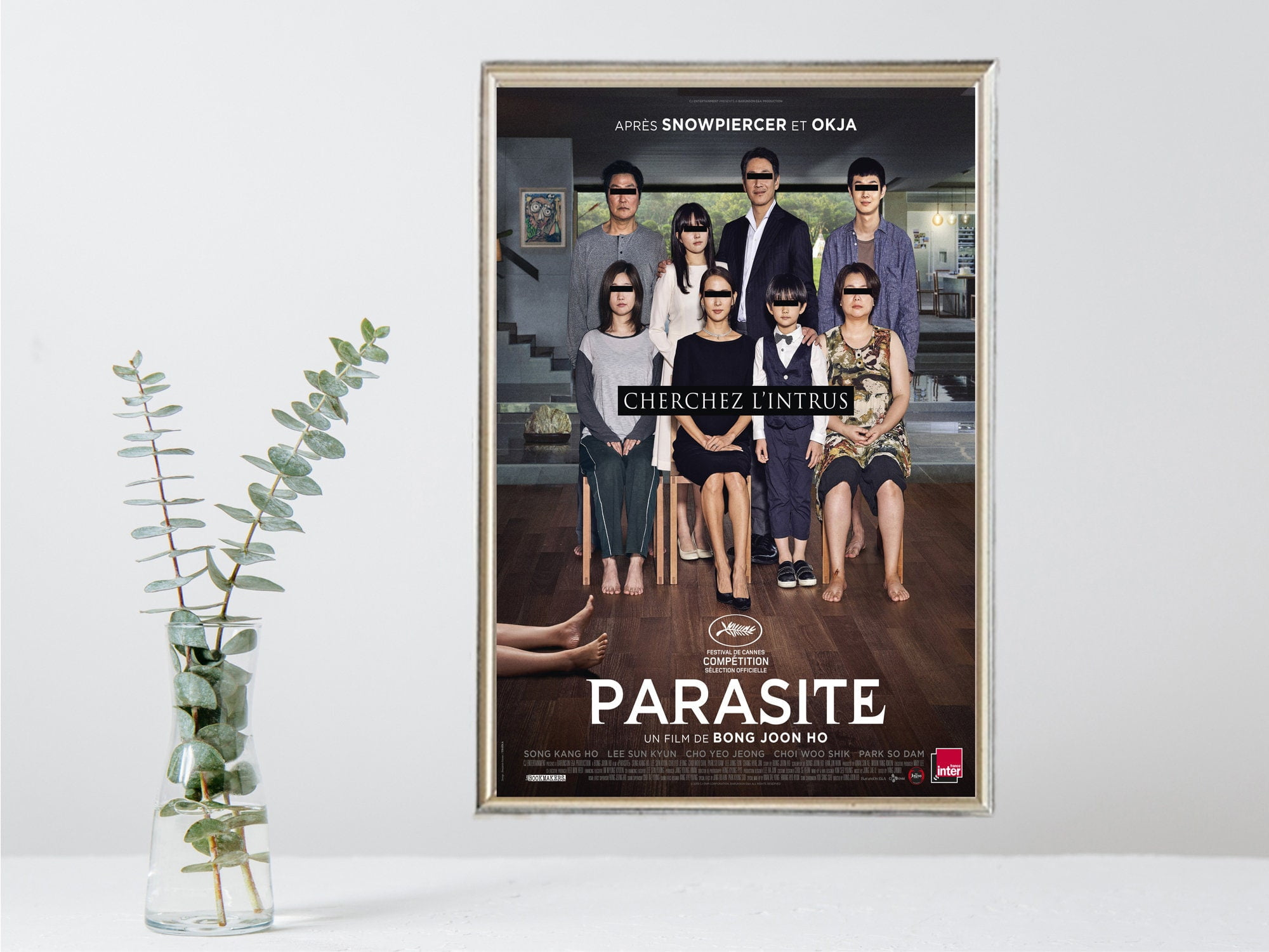 POSTER Parasite Movie Poster- Vintage Movie Poster - Limited Edition Collectible - Film ...