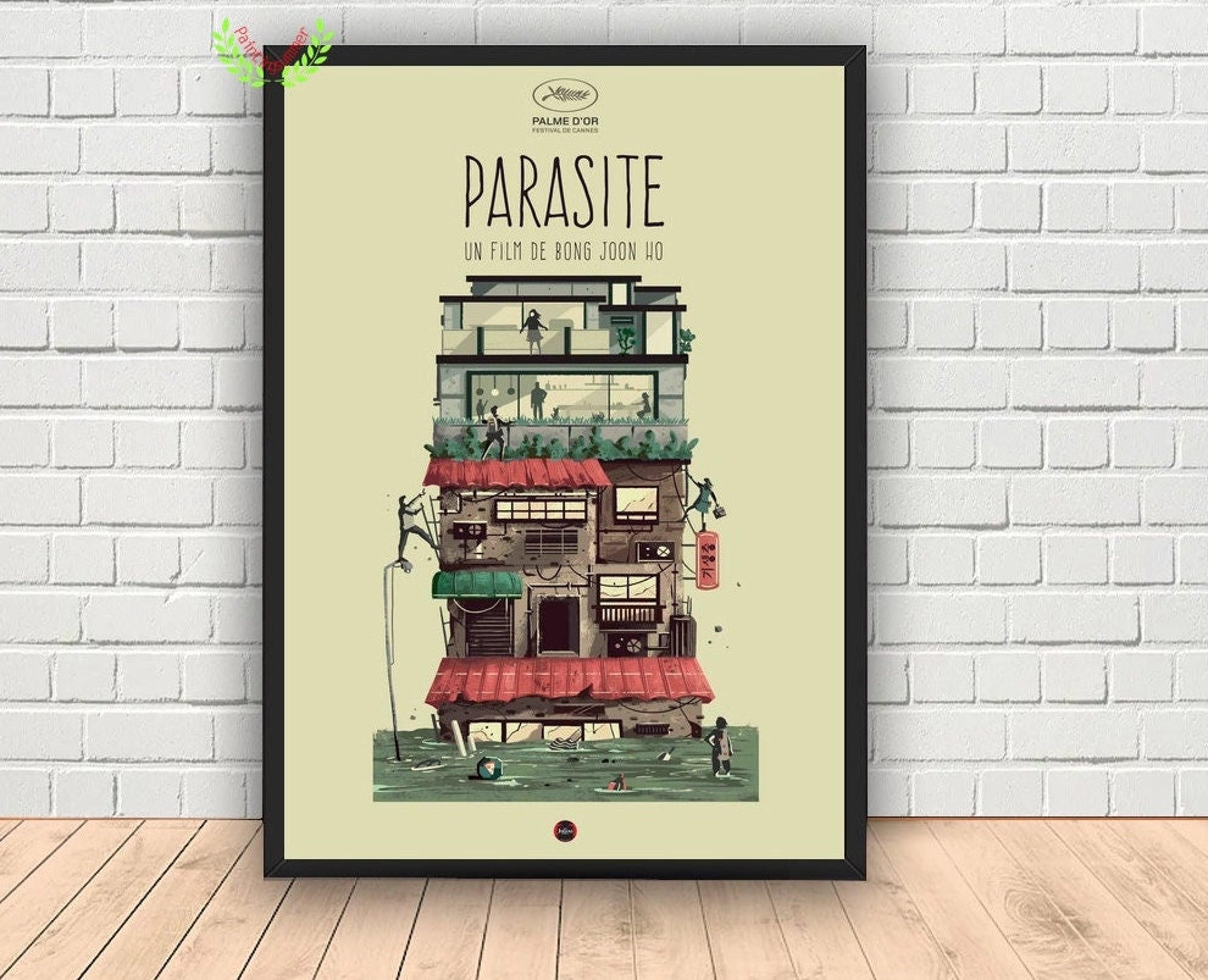 POSTER Parasite Movie Poster,Wall Art Decor,Art Print,Famaliy Home Decor-UNFRAMED - Walmart.com