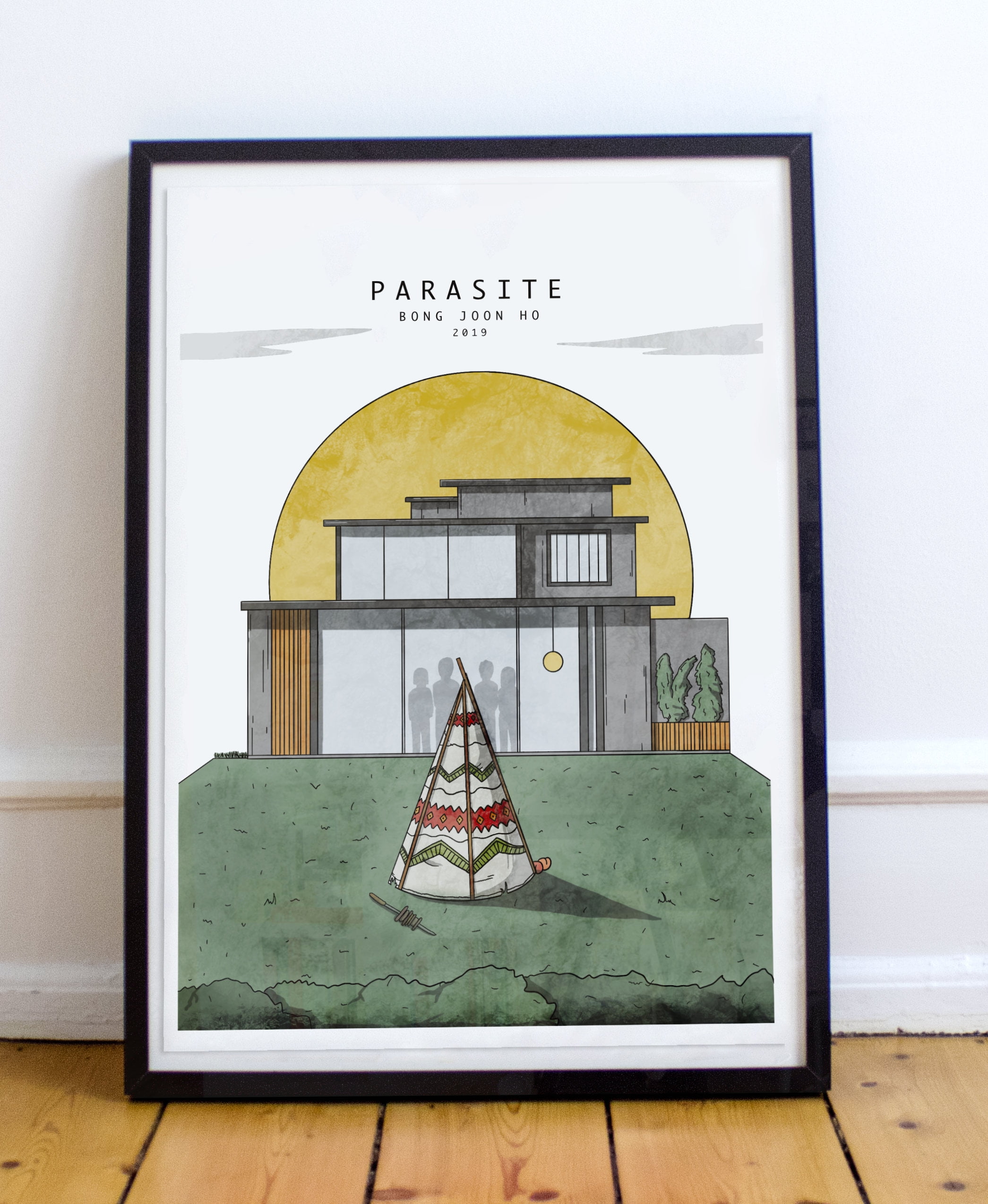 POSTER Parasite Movie poster - 2019 fanart poster.-UNFRAMED - Walmart.com