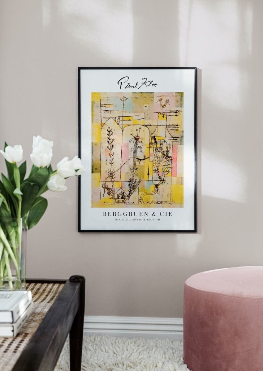 POSTER Paul Klee Exhibition Poster - 'Telling Hoffmann the Beautiful ...