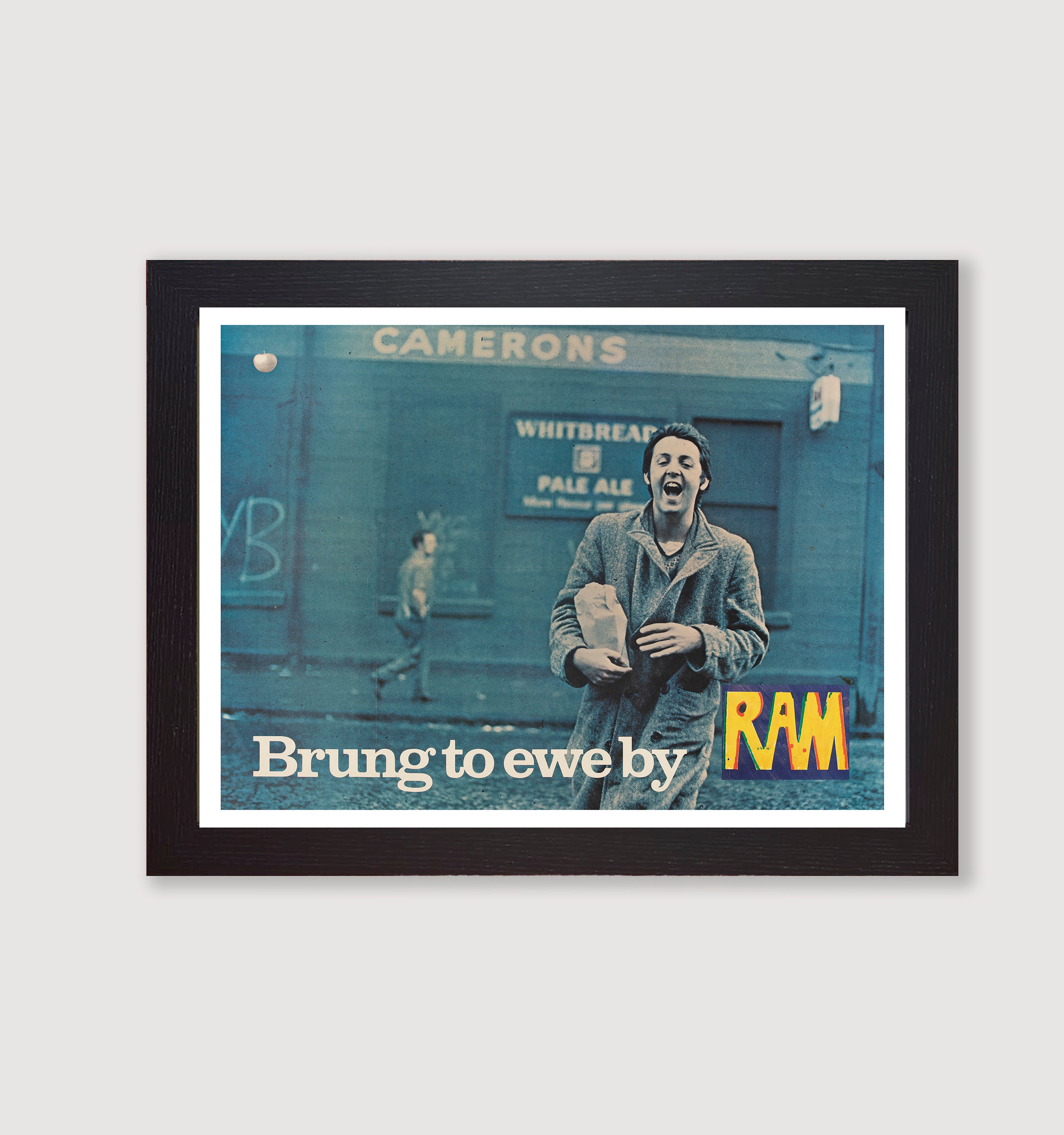 POSTER Paul McCartney Ram Promo Poster Reproduction Print Wall Art ...