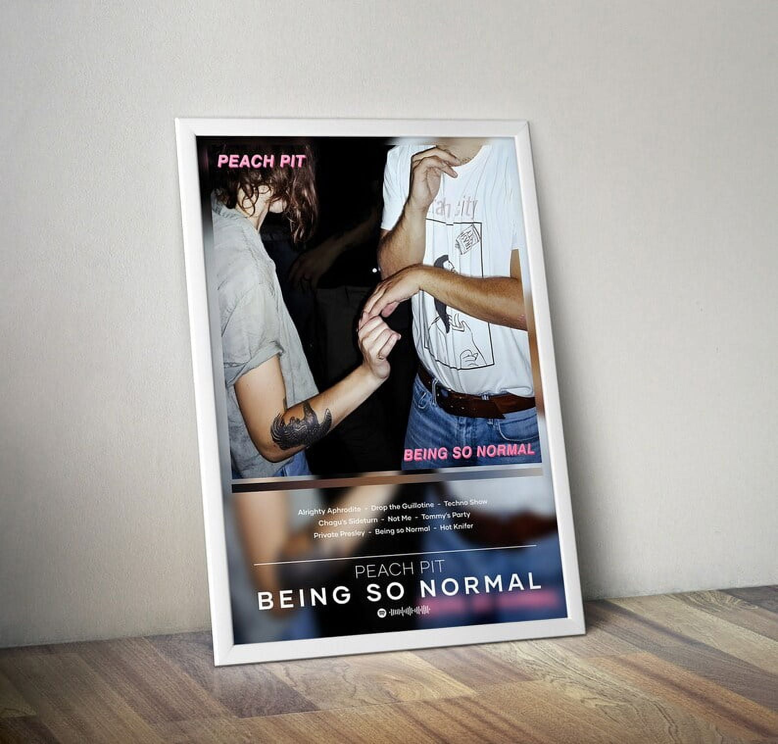 POSTER Peach Pit Poster Print | Being So Normal Poster | Album Poster ...