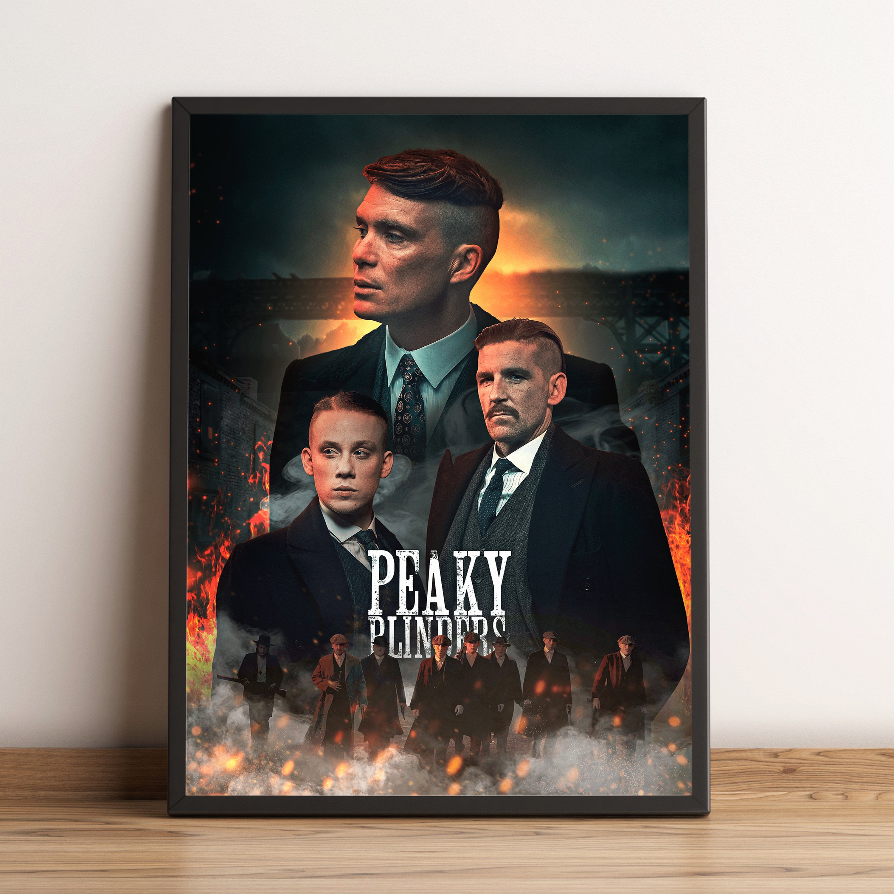 POSTER Peaky Blinders Poster, Cillian Murphy Wall Art, Thomas Shelby Tv ...
