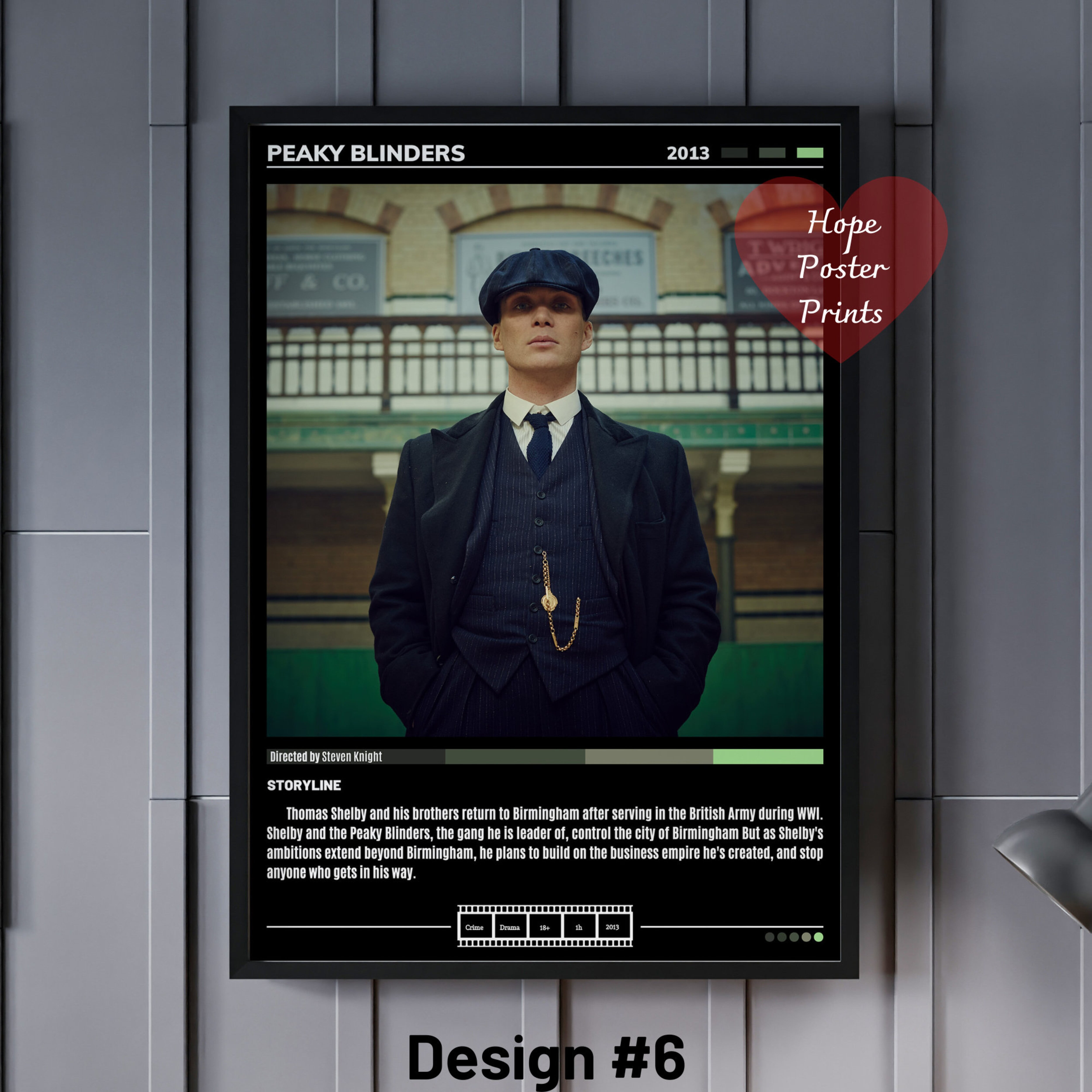 POSTER Peaky Blinders Poster, Peaky Blinders 8 Different Posters, Peaky ...