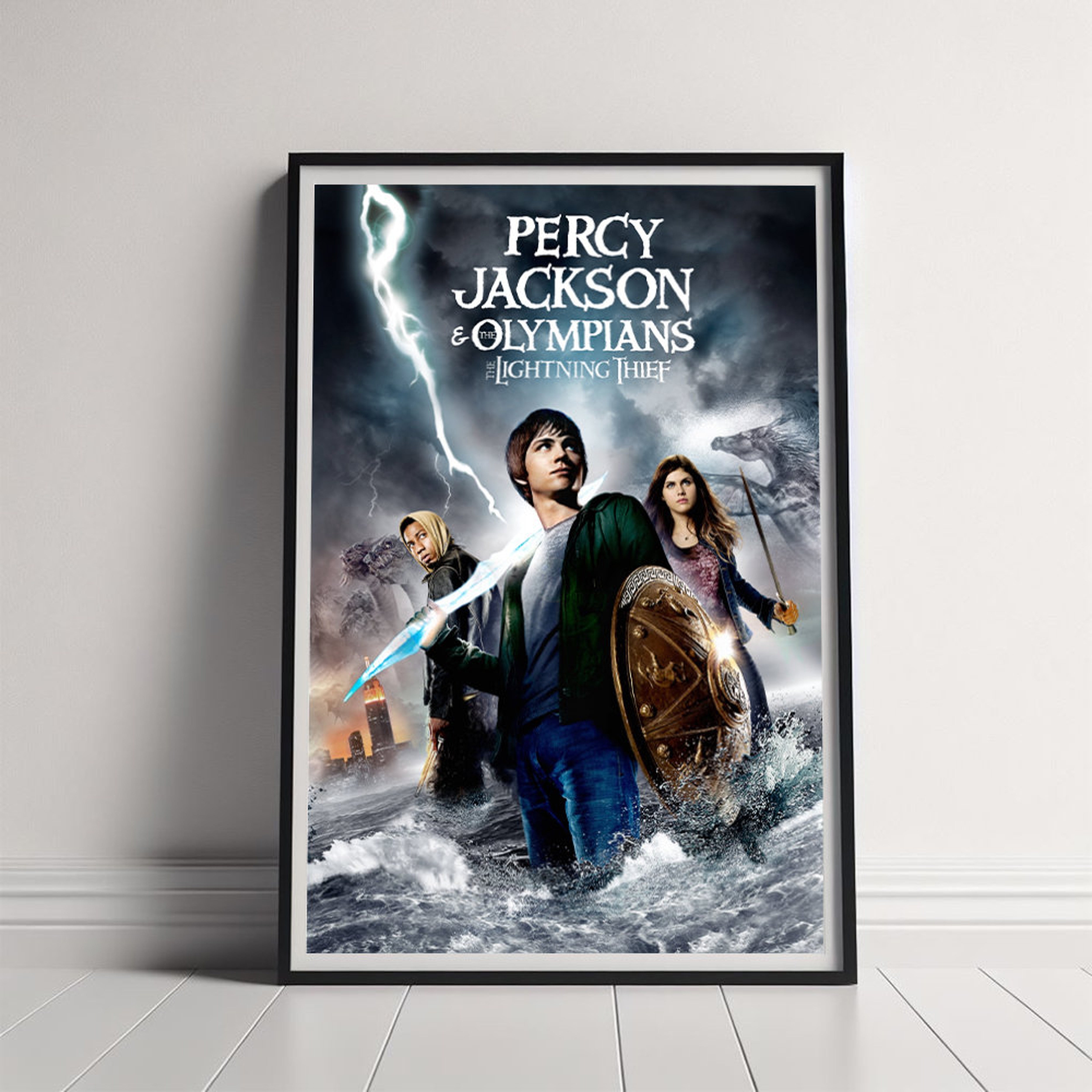 POSTER Percy Jackson & the Olympians The Lightning Thief Movie Poster ...
