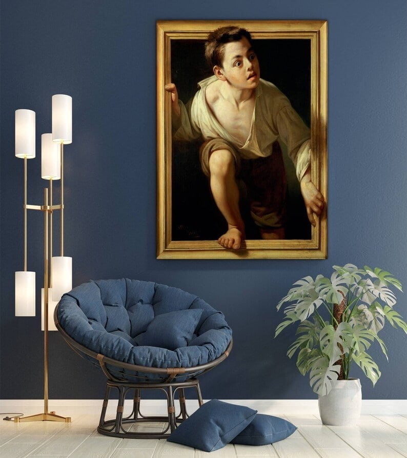 POSTER Pere Borrell del Caso Poster, Realism Masterpiece, Trompe-l'oeil ...