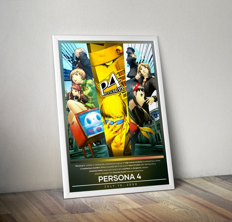 POSTER Persona 4 Poster | Persona Prints | Gaming Posters | s | Video ...