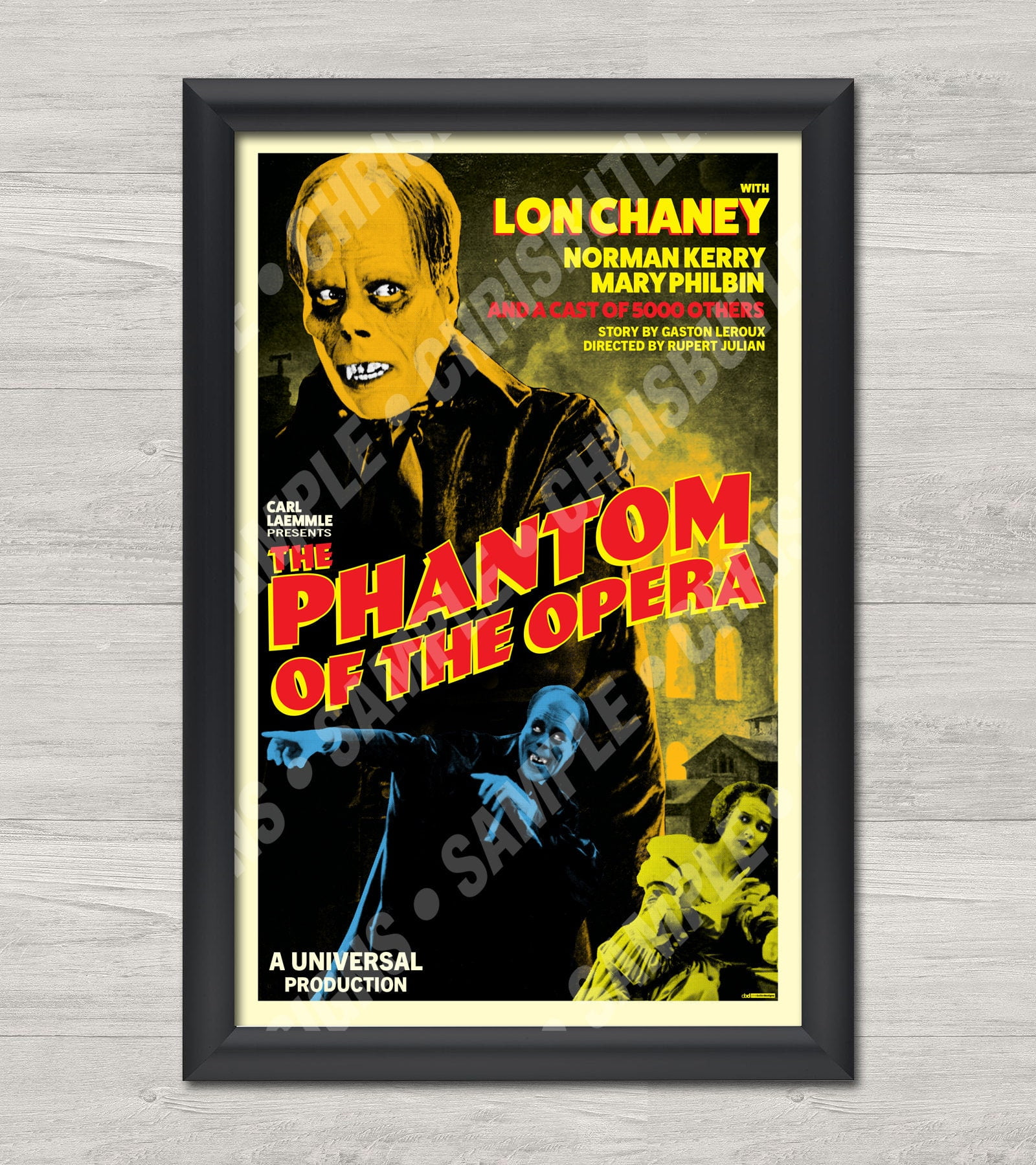 POSTER Phantom Of The Opera Movie Poster-UNFRAMED - Walmart.com