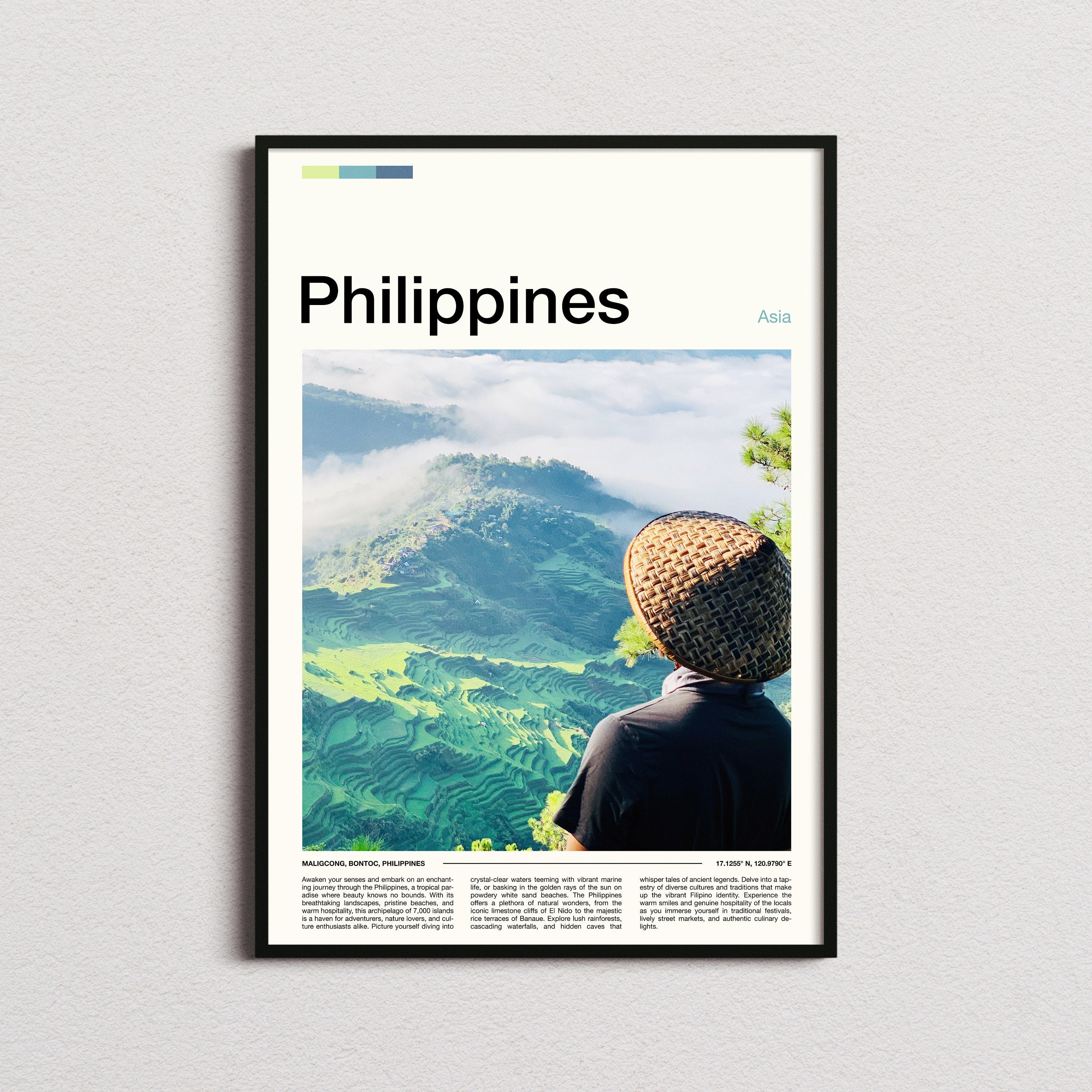 POSTER Philippines Print, Philippines Poster, Philippines Wall Art ...