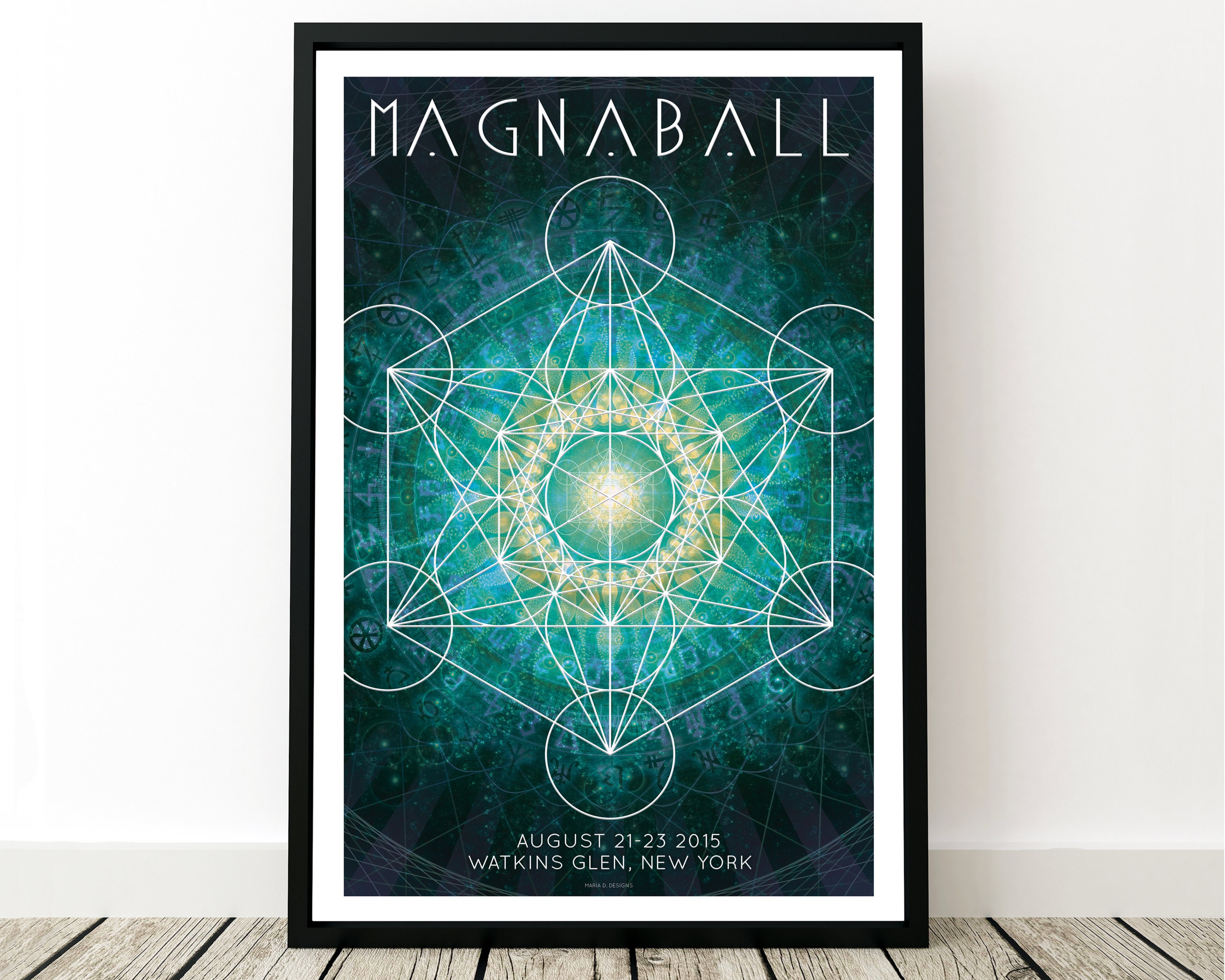 POSTER Phish Poster - Magnaball Festival, Watkins Glen NY 2015, Phish ...