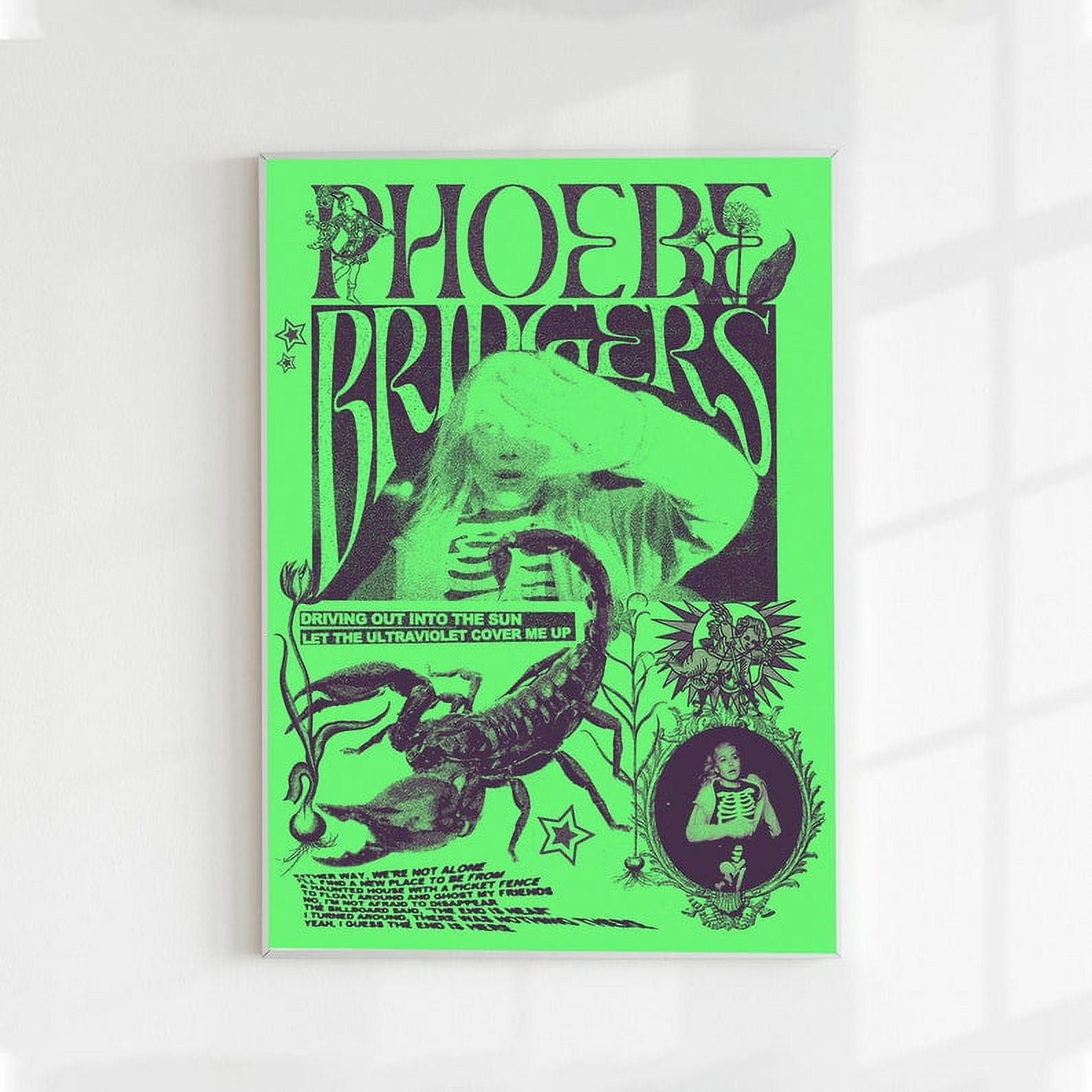 POSTER Phoebe Bridgers Reunion Tour 2022 Gig Limited Edition 'I Know the End' Poster 5 sizes ...