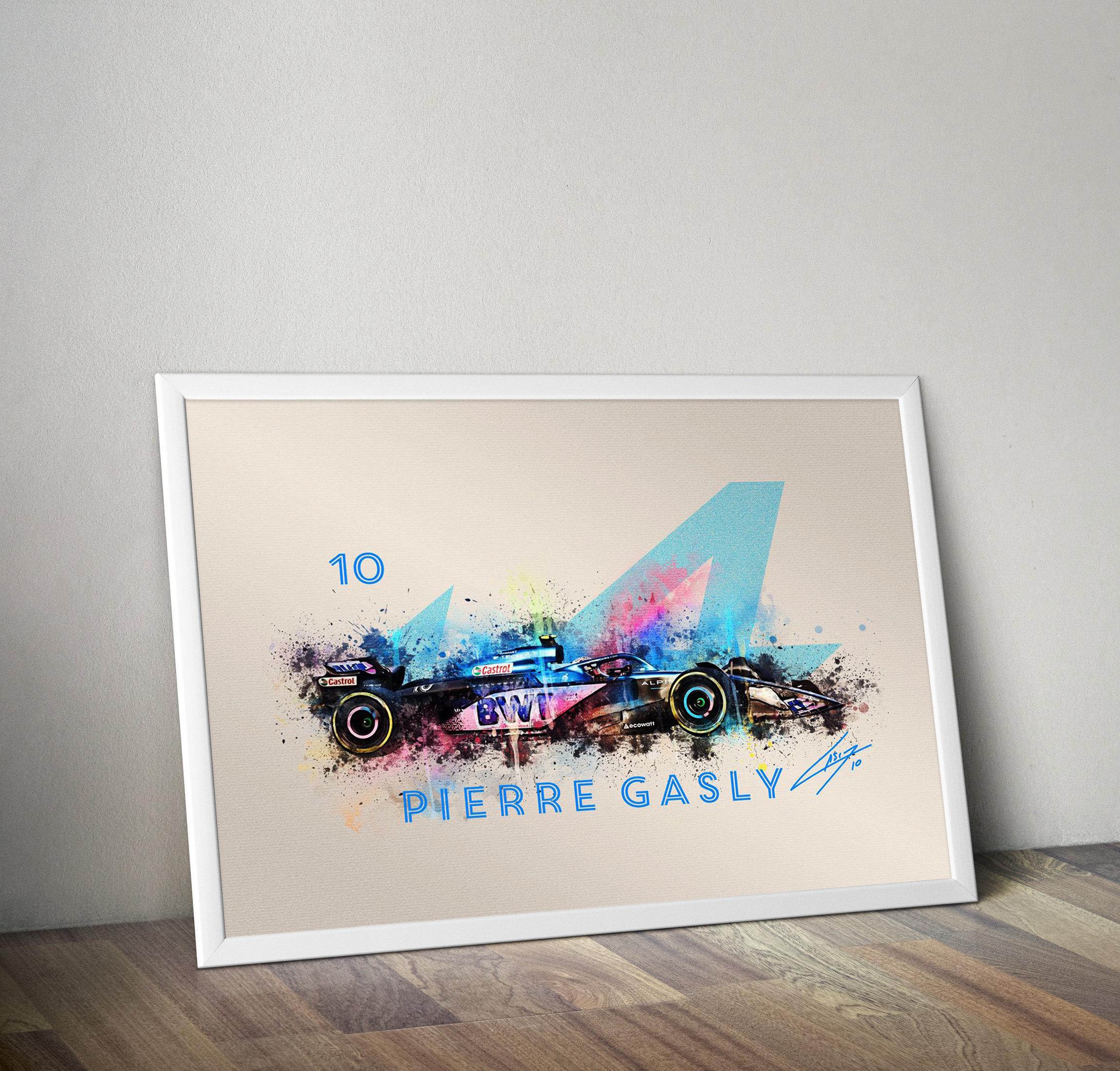 POSTER Pierre Gasly Car 2023 F1 Poster Alpine F1 Poster 2023 F1 Car Poster F1 Car Formula 1 Car ...
