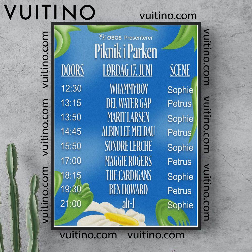 POSTER Piknik I Parken Pip 2024 Dates Poster-16x24-UNFRAMED - Walmart.com