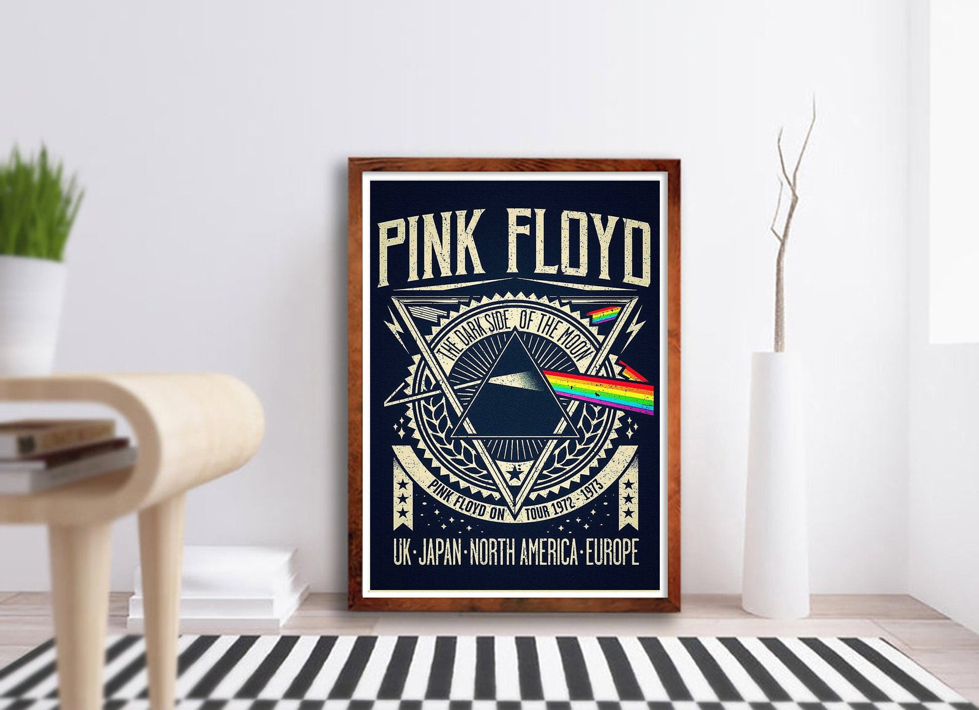 POSTER Pink Floyd Poster - Rock Poster - Music Wall Art - Rock Music Prints - Psychedelia Music ...