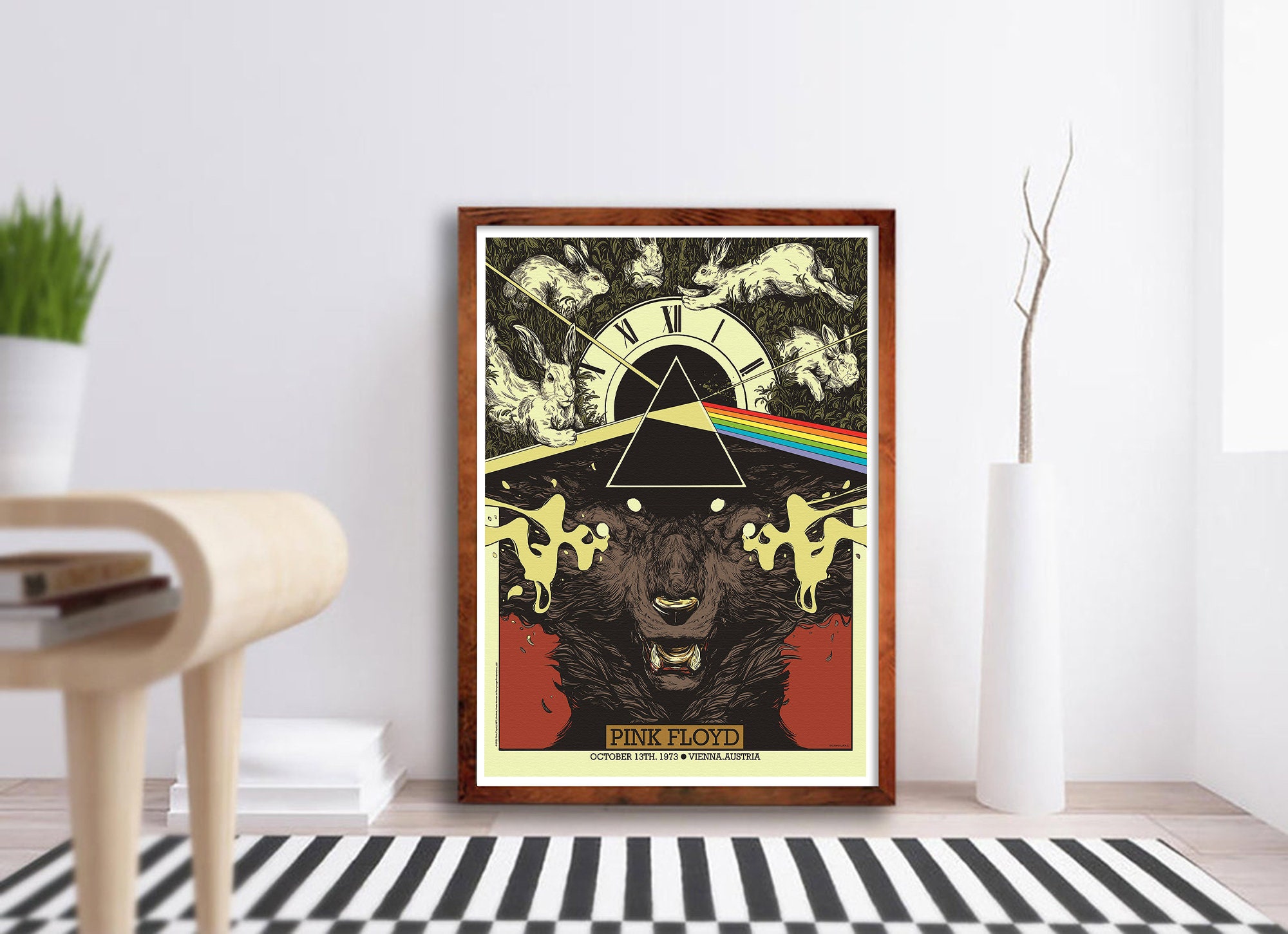 POSTER Pink Floyd Poster - Rock Poster - Music Wall Art - Rock Music ...
