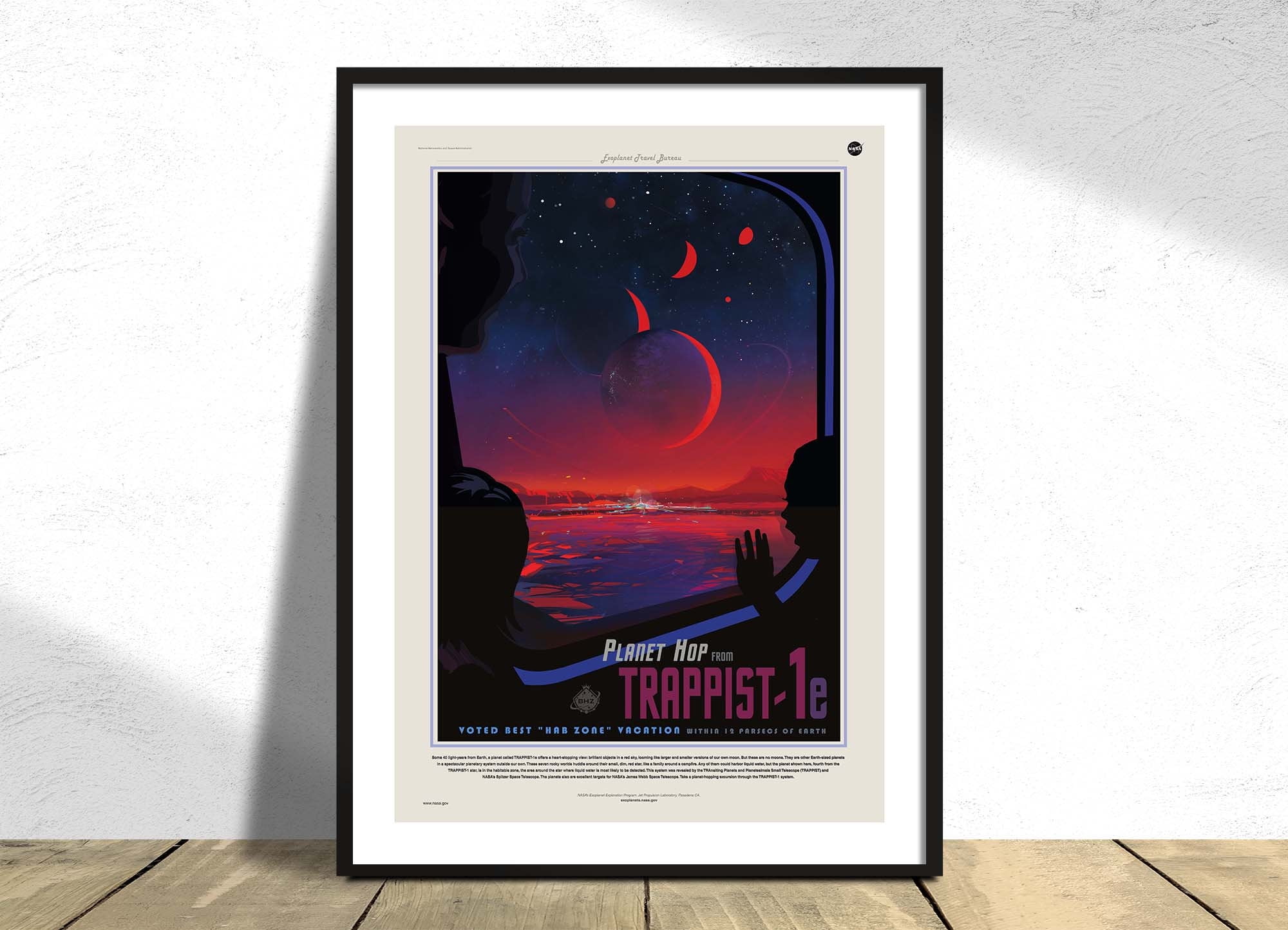 POSTER Planet hop from TRAPPIST-1e - Voted best hab zone vacation ...