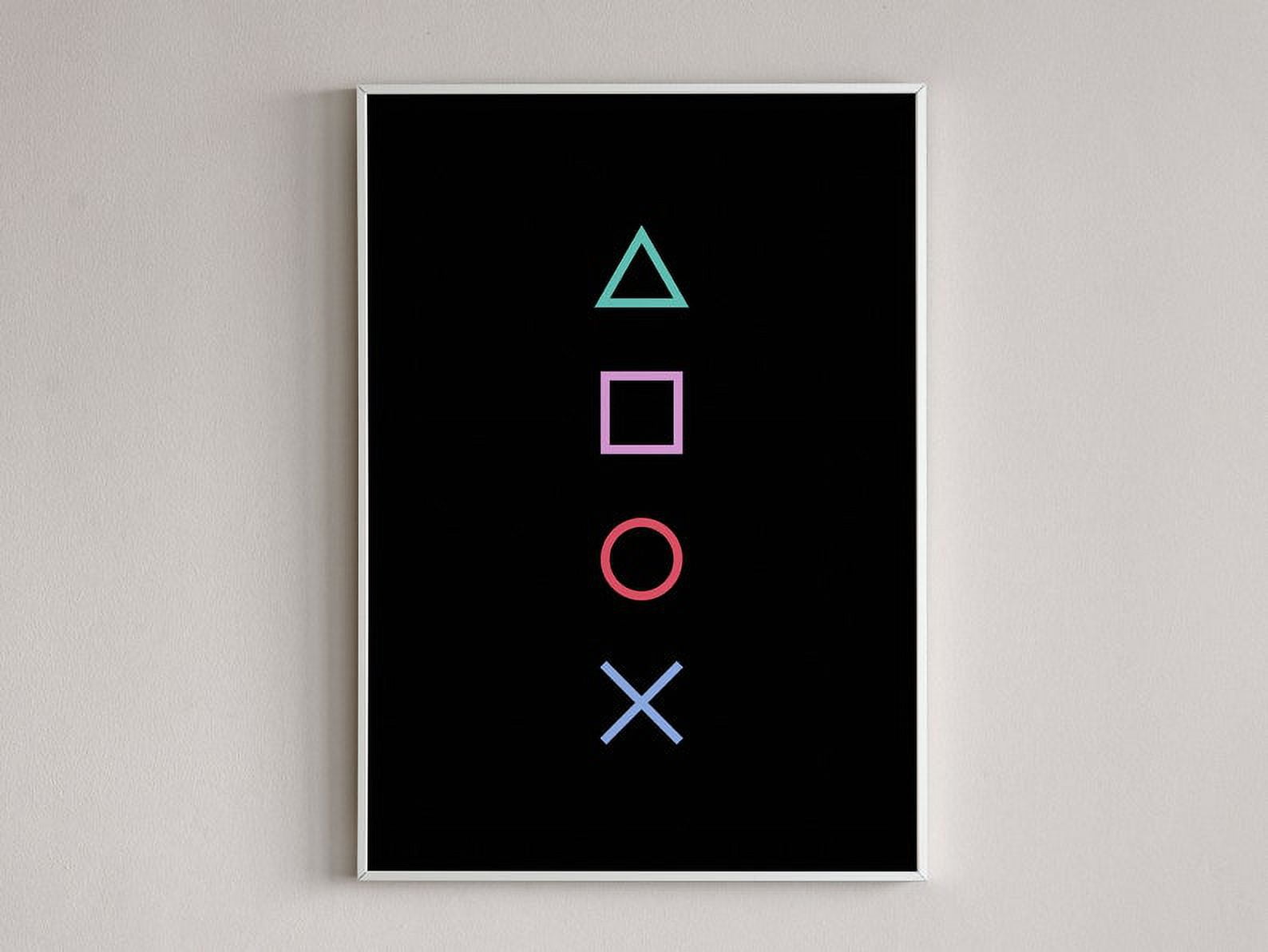 POSTER PlayStation Poster, Controller Buttons, PlayStation Controller ...