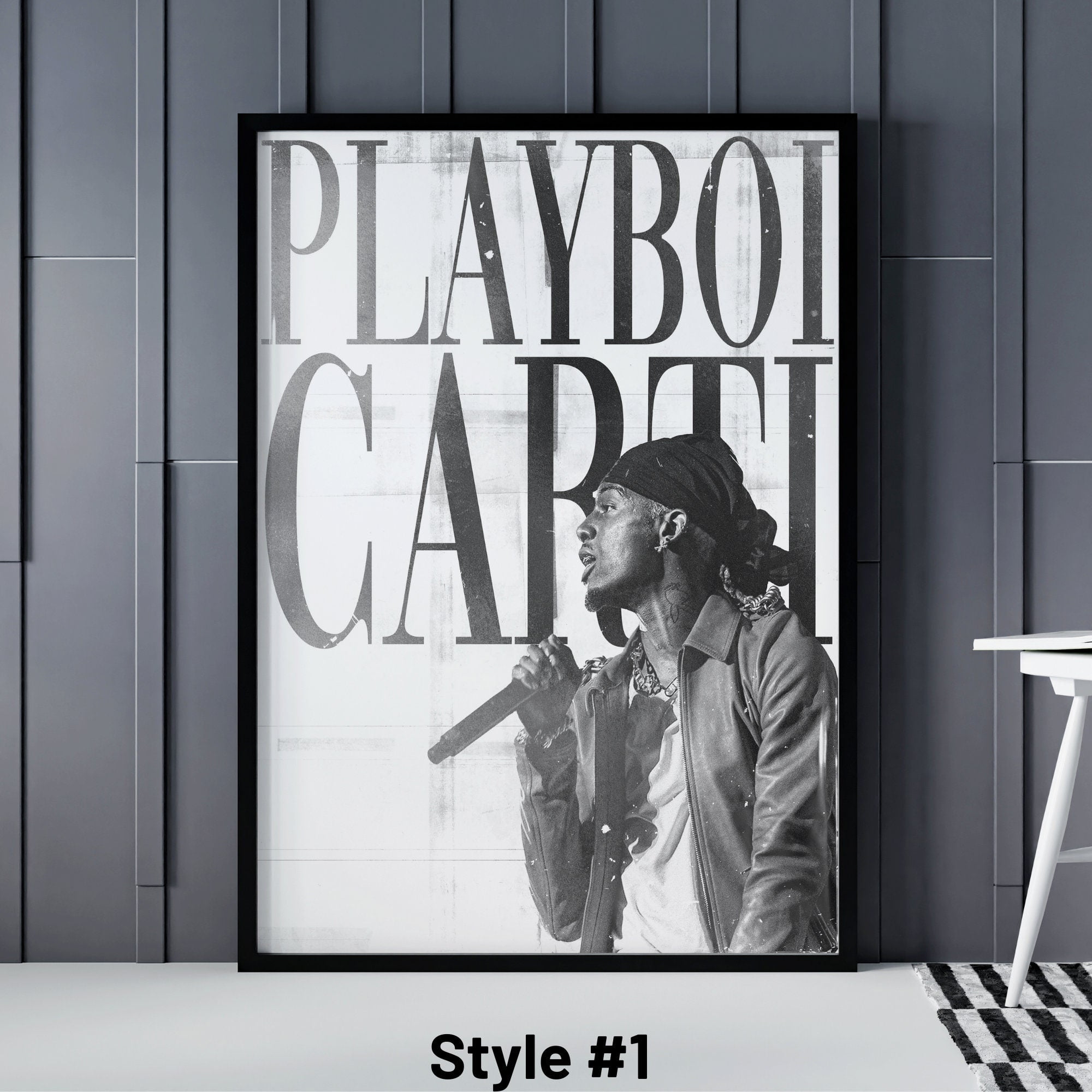 POSTER Playboi Carti Poster - Birthday Gift - Playboi Carti Print ...