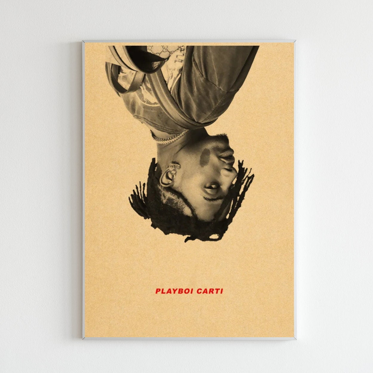 POSTER Playboi Carti Retro Poster, Playboi Carti Wall Art, Famous ...
