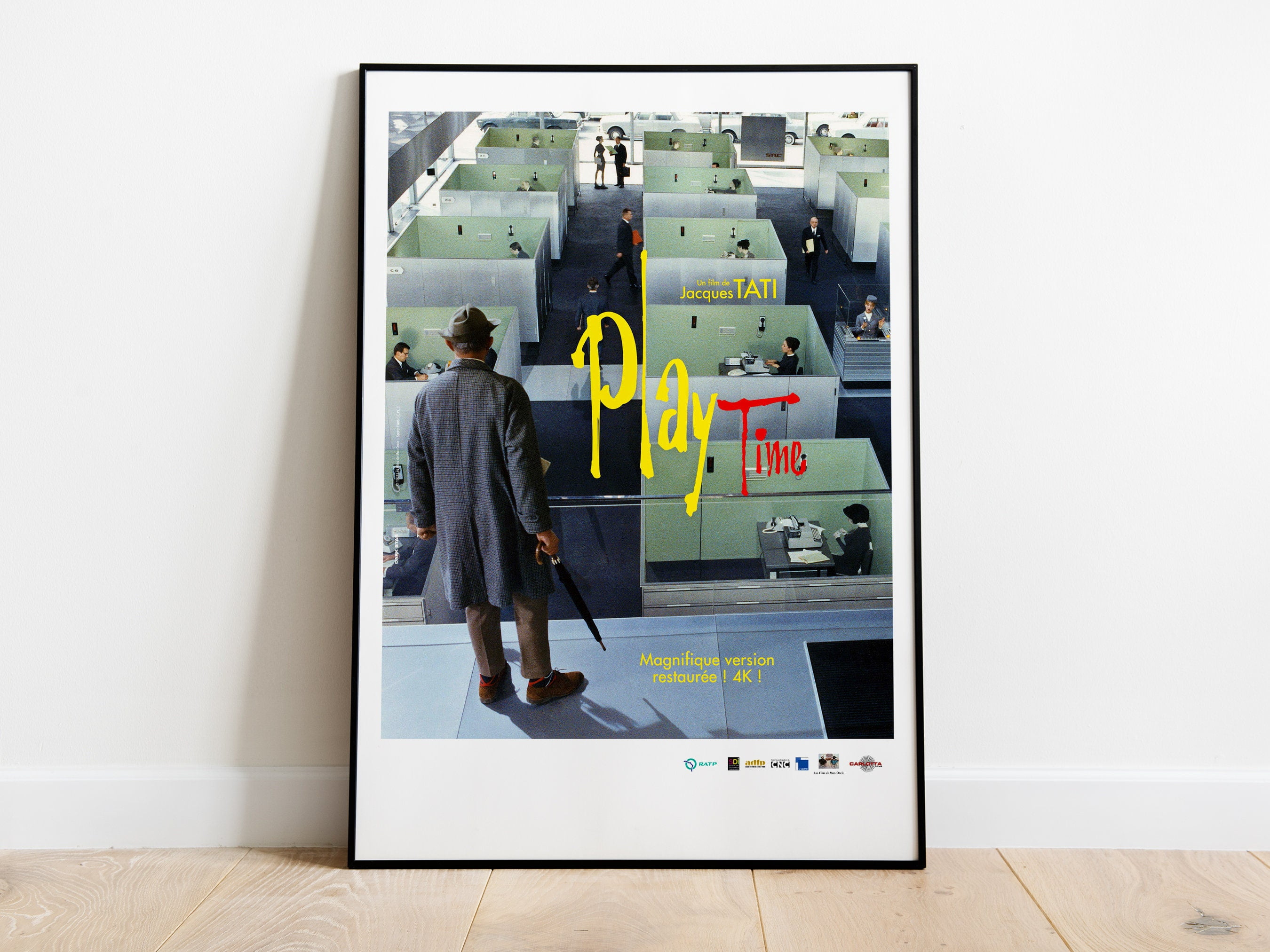 POSTER Playtime, Jacques Tati, 1967 - High Quality Vintage Movie Poster ...