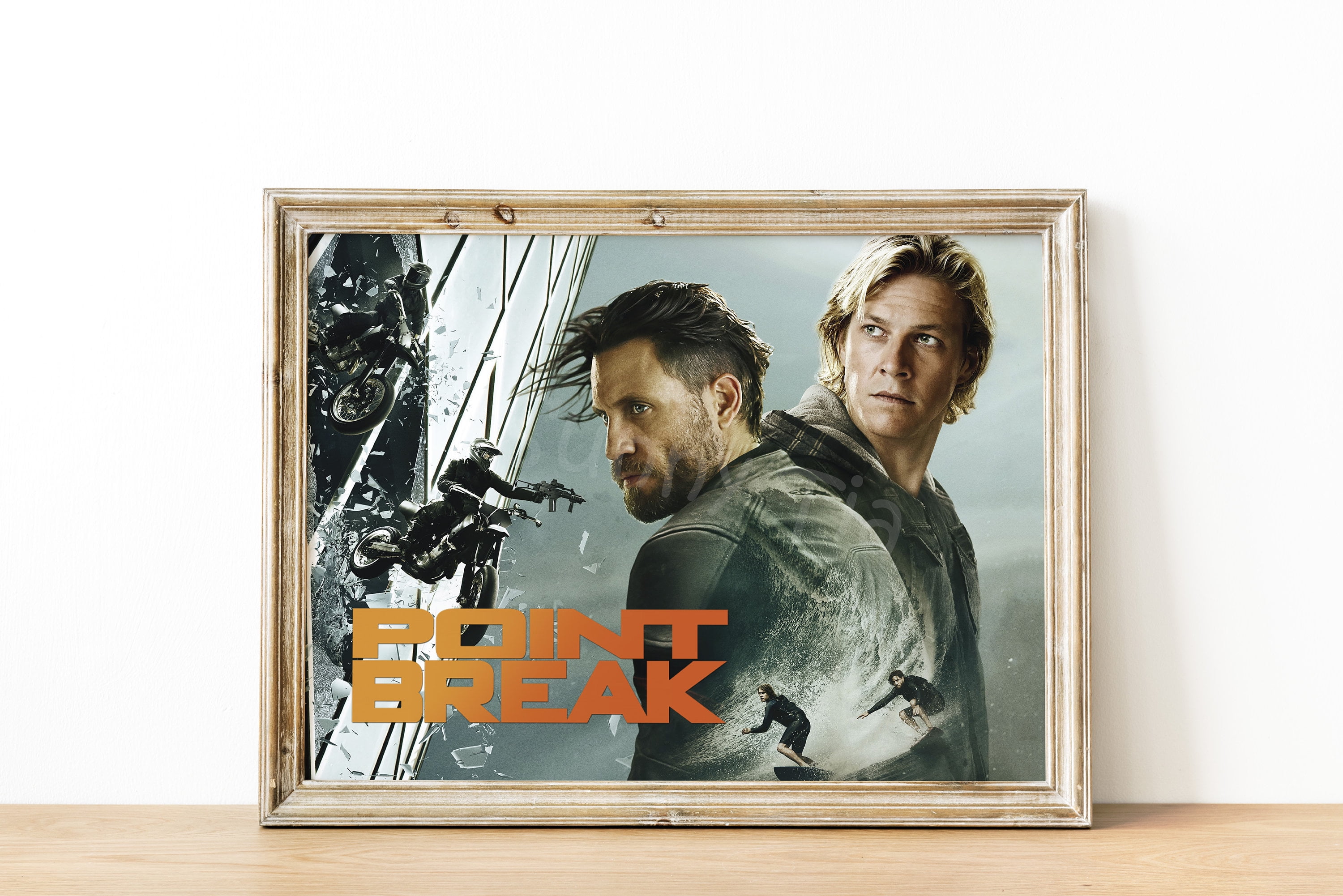 POSTER Point Break 2015 Poster, Ã‰dgar RamÃ­rez and Luke Bracey, Stars ...