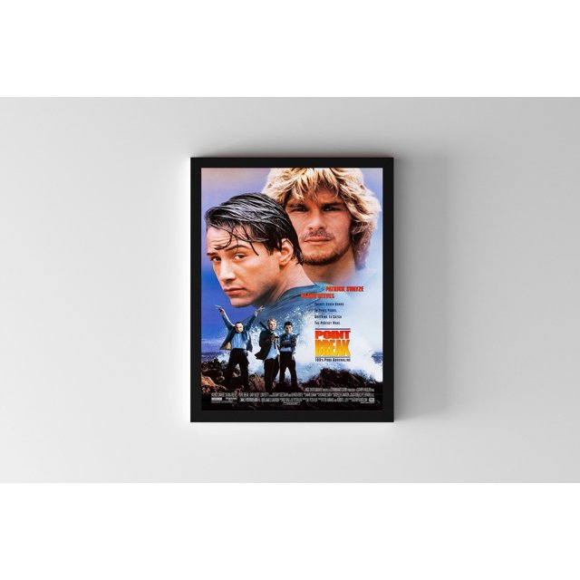 POSTER Point Break Keanu Reeves Film / Movie Advertising Poster In A ...