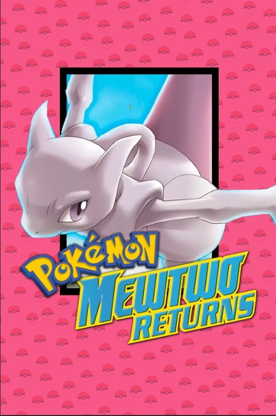 POSTER Pokémon: Mewtwo Returns 2001 Poster- Animated Adventure Mewtwo ...