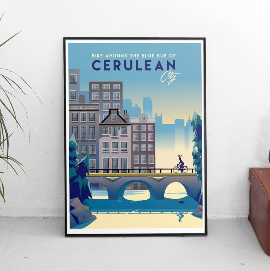 POSTER Pokemon Cerulean City | Travel Poster-UNFRAMED - Walmart.com