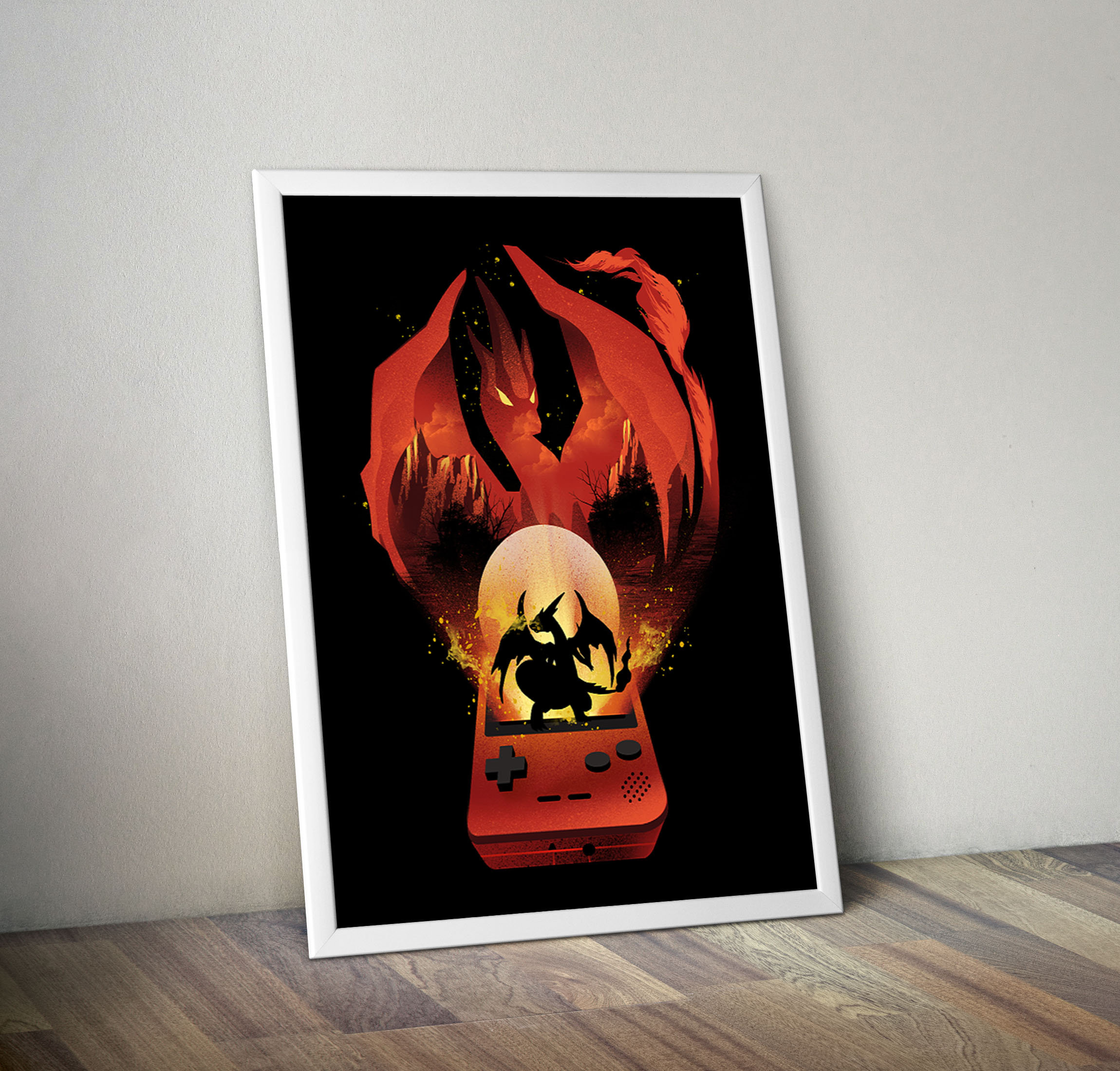 POSTER Pokemon Charizard Poster Pokemon Retro Poster Poster Pokemon ...