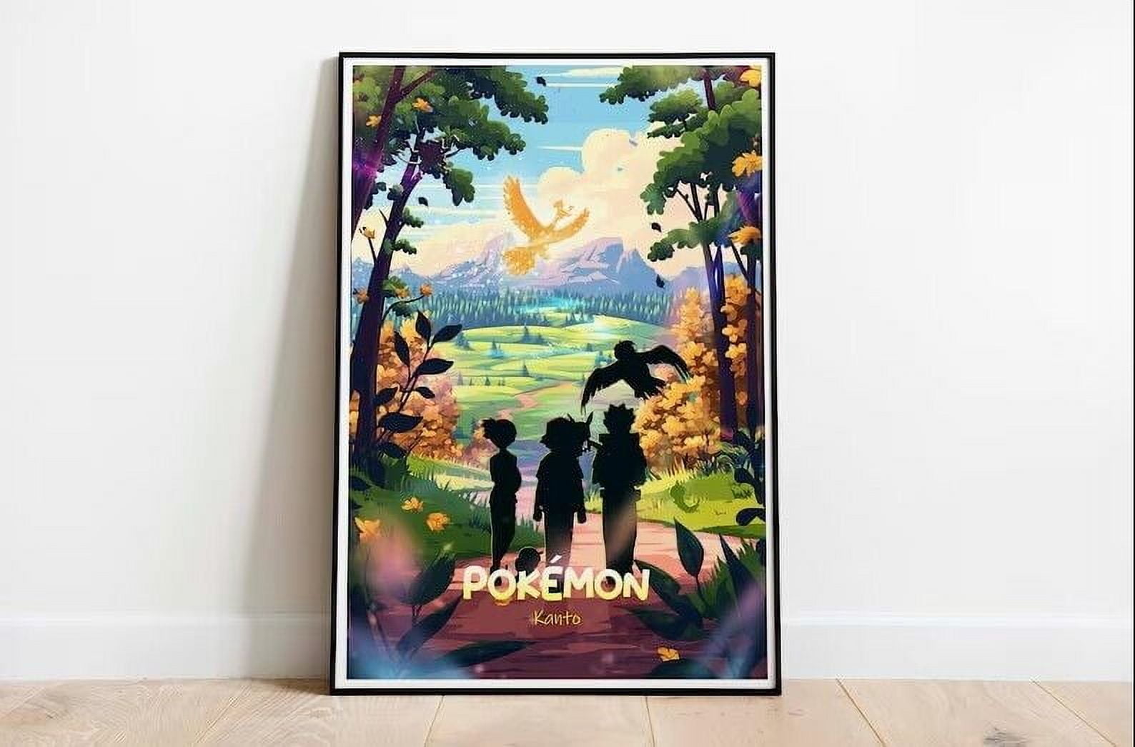 POSTER Pokemon Print, Pokemon Poster, Ash Misty Brock-12x18-UNFRAMED - Walmart.com