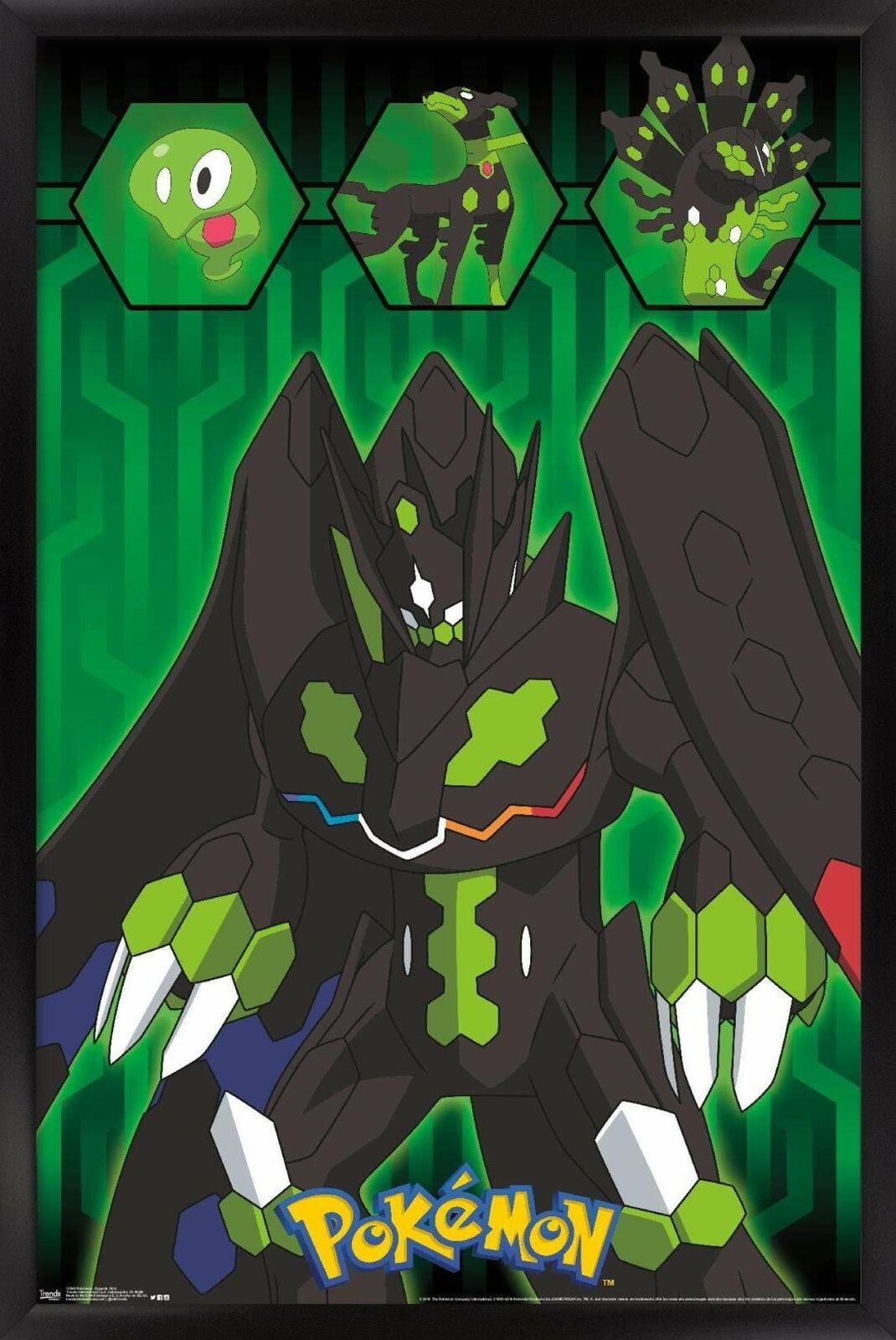 POSTER Pokemon - Zygarde Grid Poster-16x24-UNFRAMED - Walmart.com