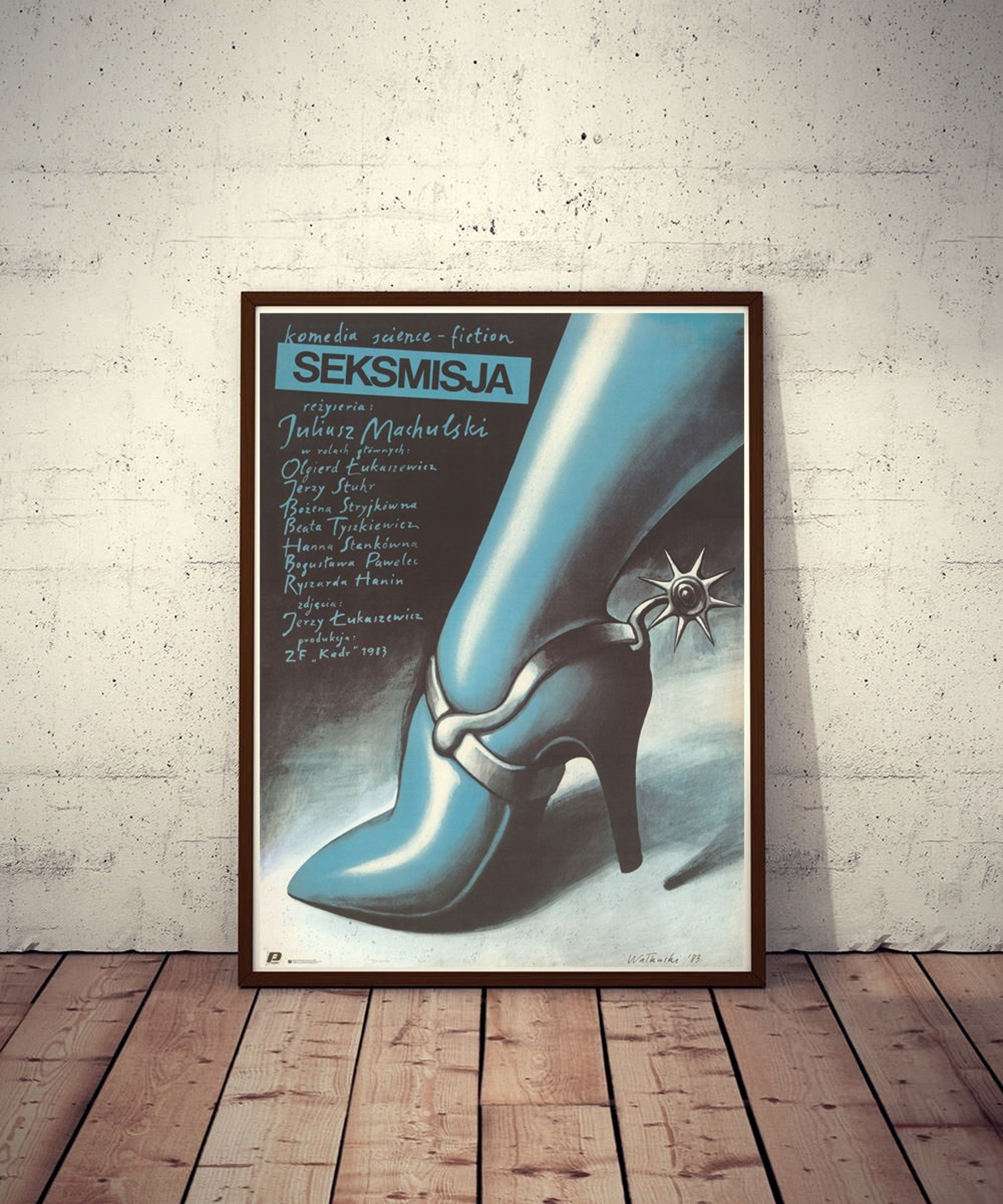 POSTER Polish Movie Poster Sexmission 27x38 Juliusz Machulski different ...