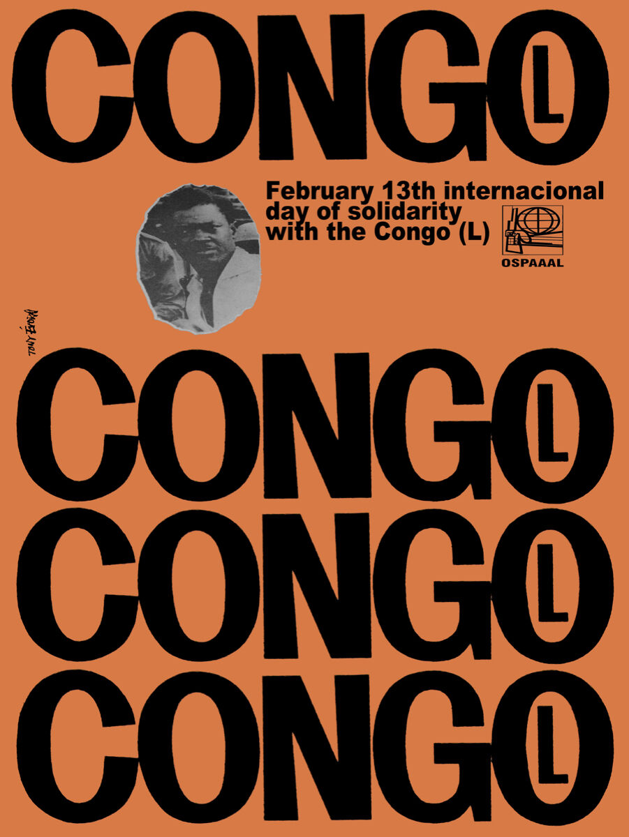 POSTER Political World Solidarity Socialist Poster .Congo Lumumba.6251-12x18-UNFRAMED - Walmart.com