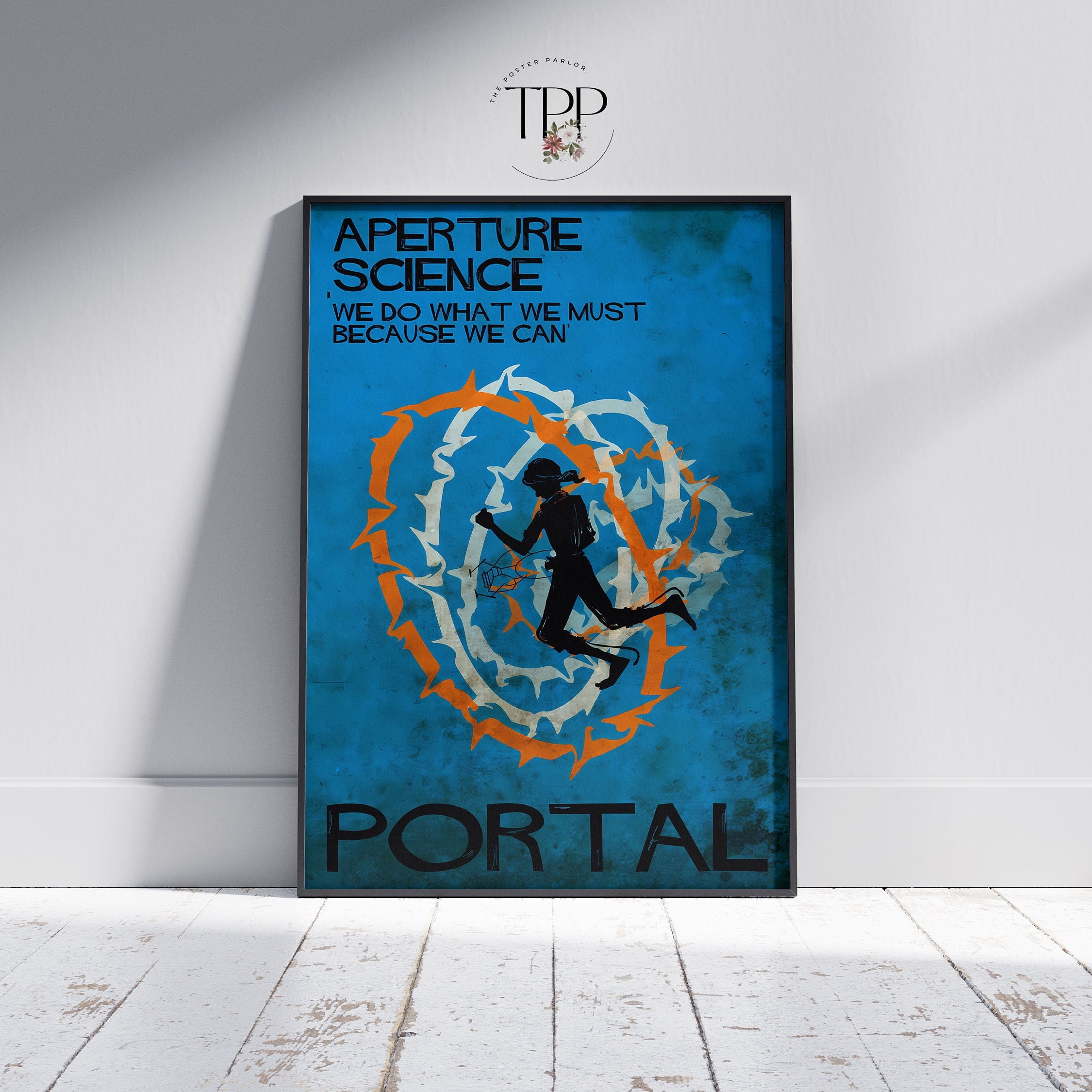 POSTER Portal 2 Game Posters, Video Game Art, Fan Made Wall Decor ...