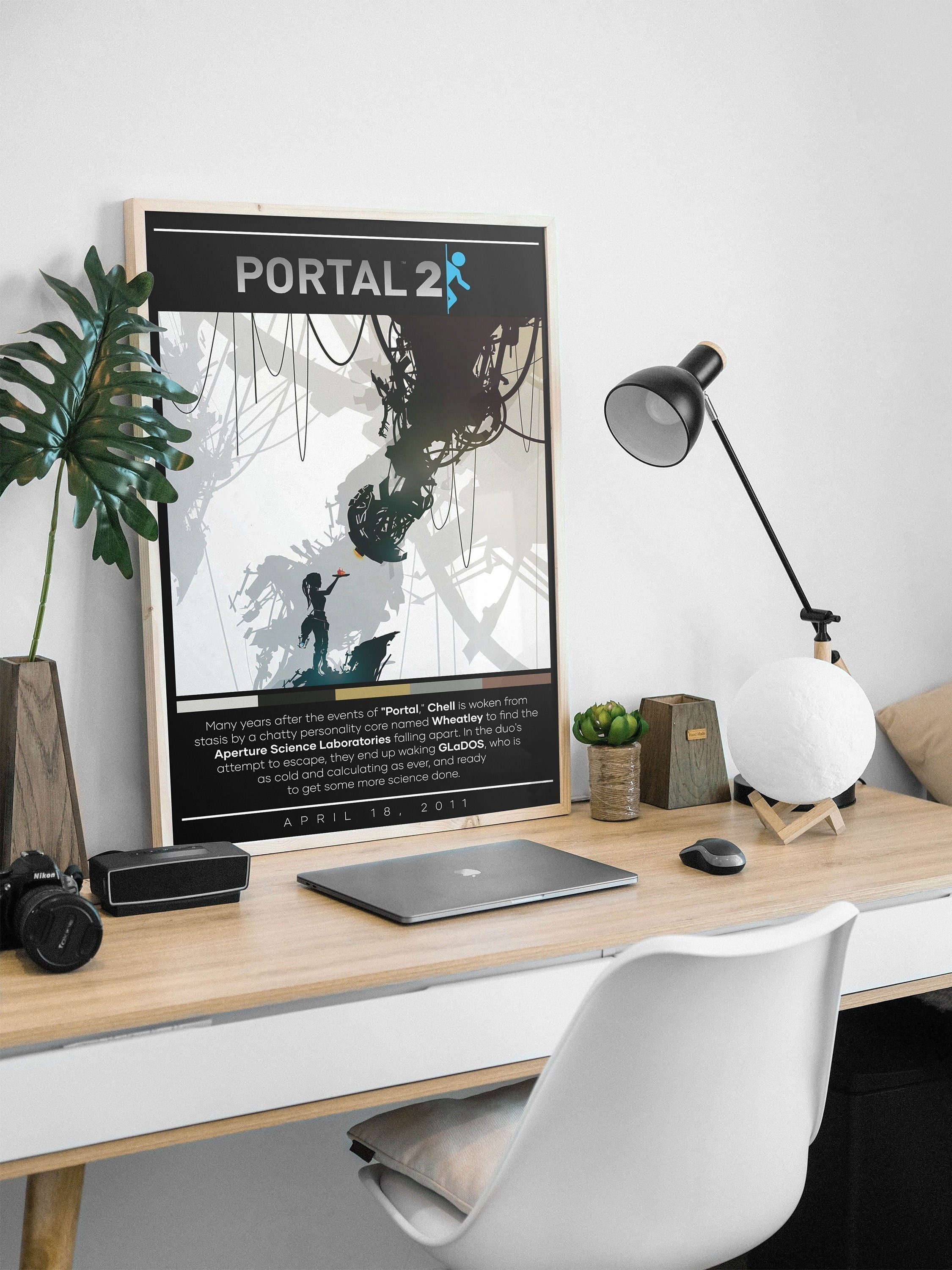 POSTER Portal 2 Poster | Gaming Poster | Room Decor | Wall Decor ...