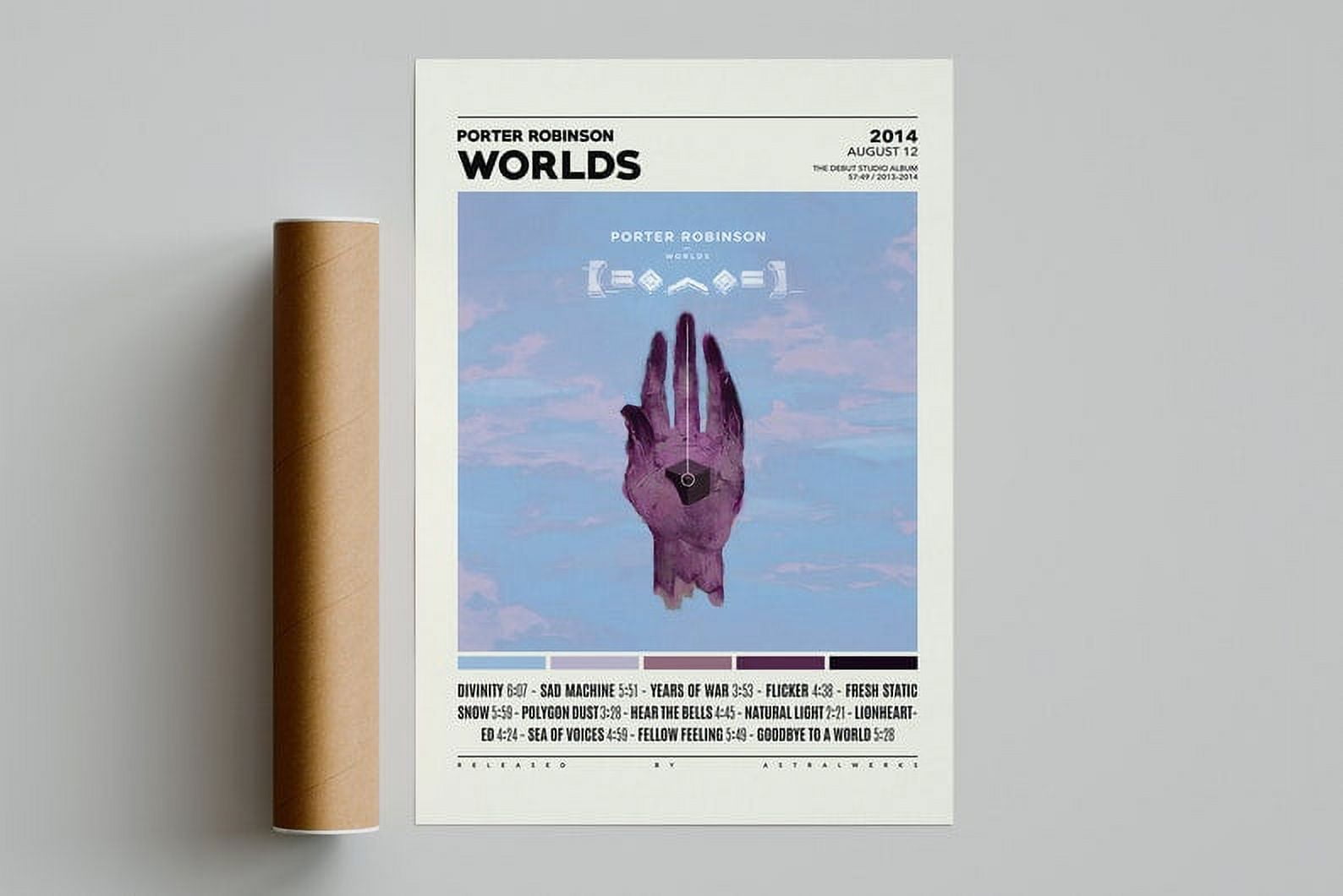 POSTER Porter Robinson Posters / c Poster / Worlds, Porter Robinson ...