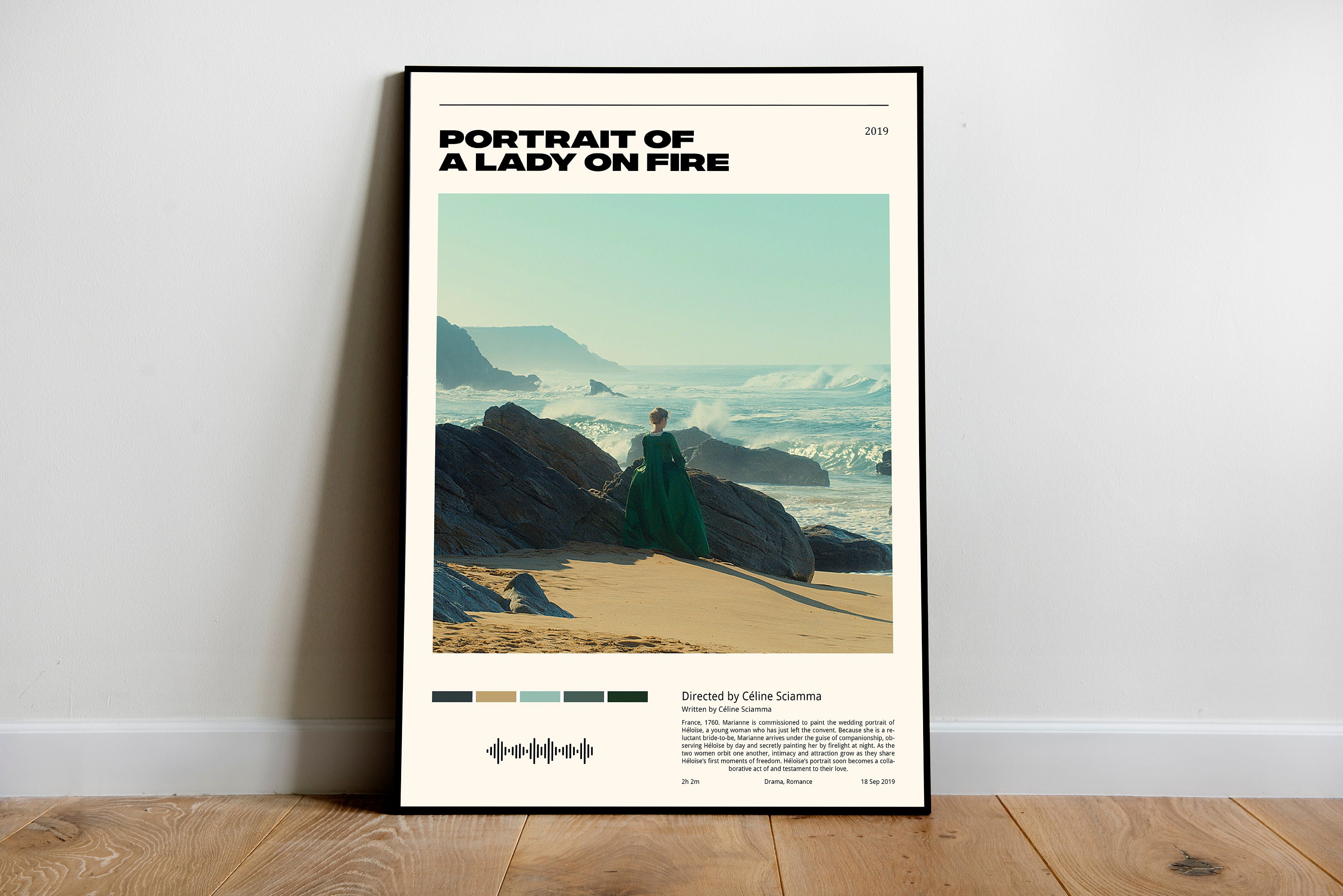 POSTER Portrait of a Lady on Fire / CÃ©line Sciamma / Minimalist Movie ...